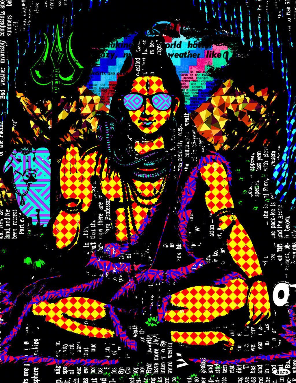 Trippy Shiva Wallpapers - Top Free Trippy Shiva Backgrounds ...