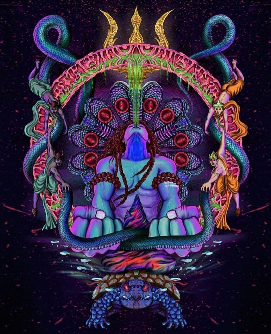 Trippy Shiva Wallpapers - Top Free Trippy Shiva Backgrounds ...
