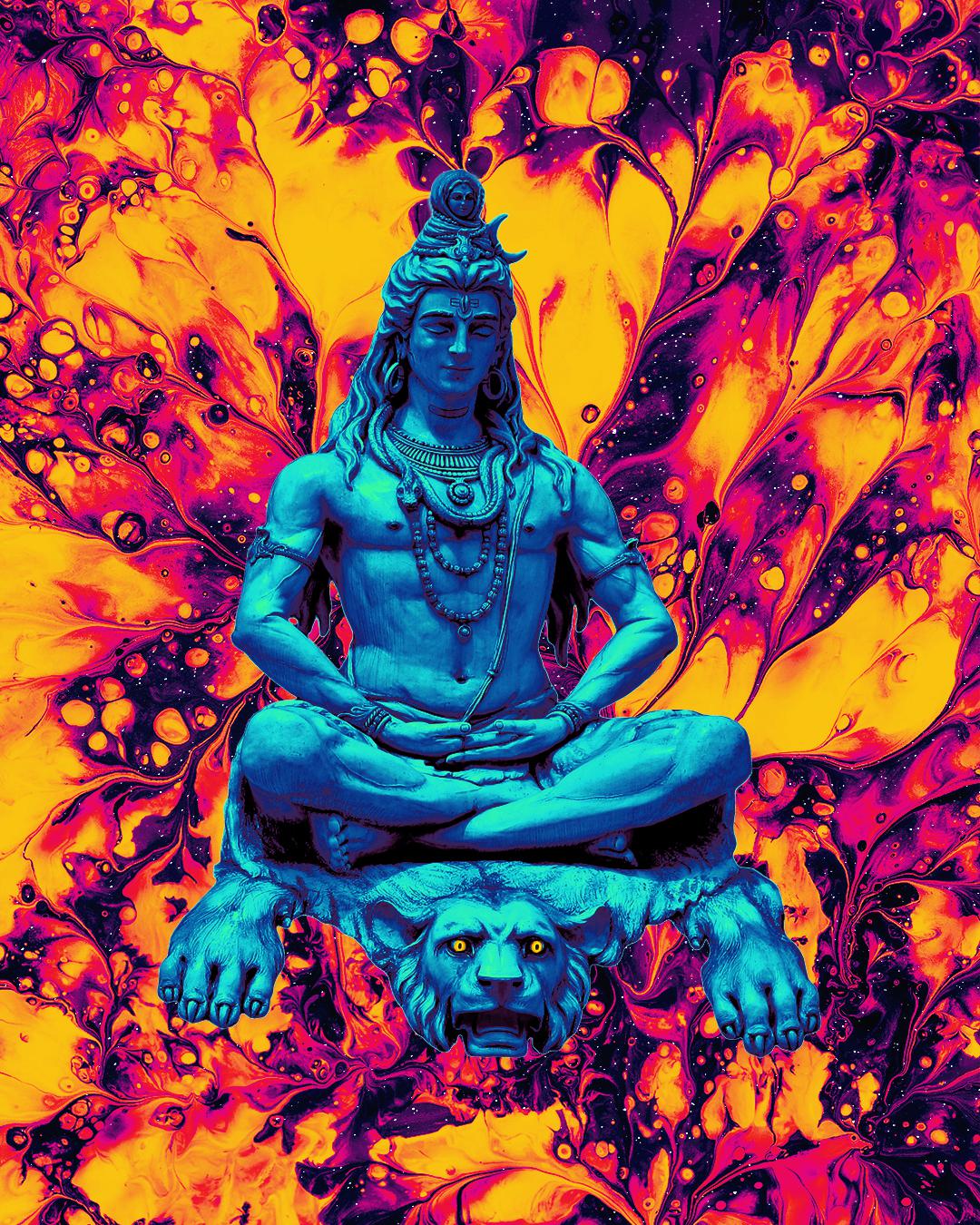 Trippy Shiva Wallpapers - Top Free Trippy Shiva Backgrounds ...
