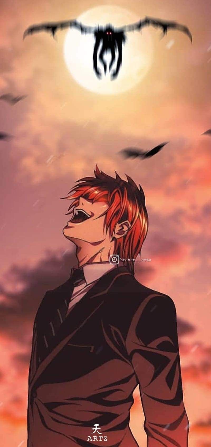 Light Yagami Laugh Wallpapers - Top Free Light Yagami Laugh Backgrounds ...