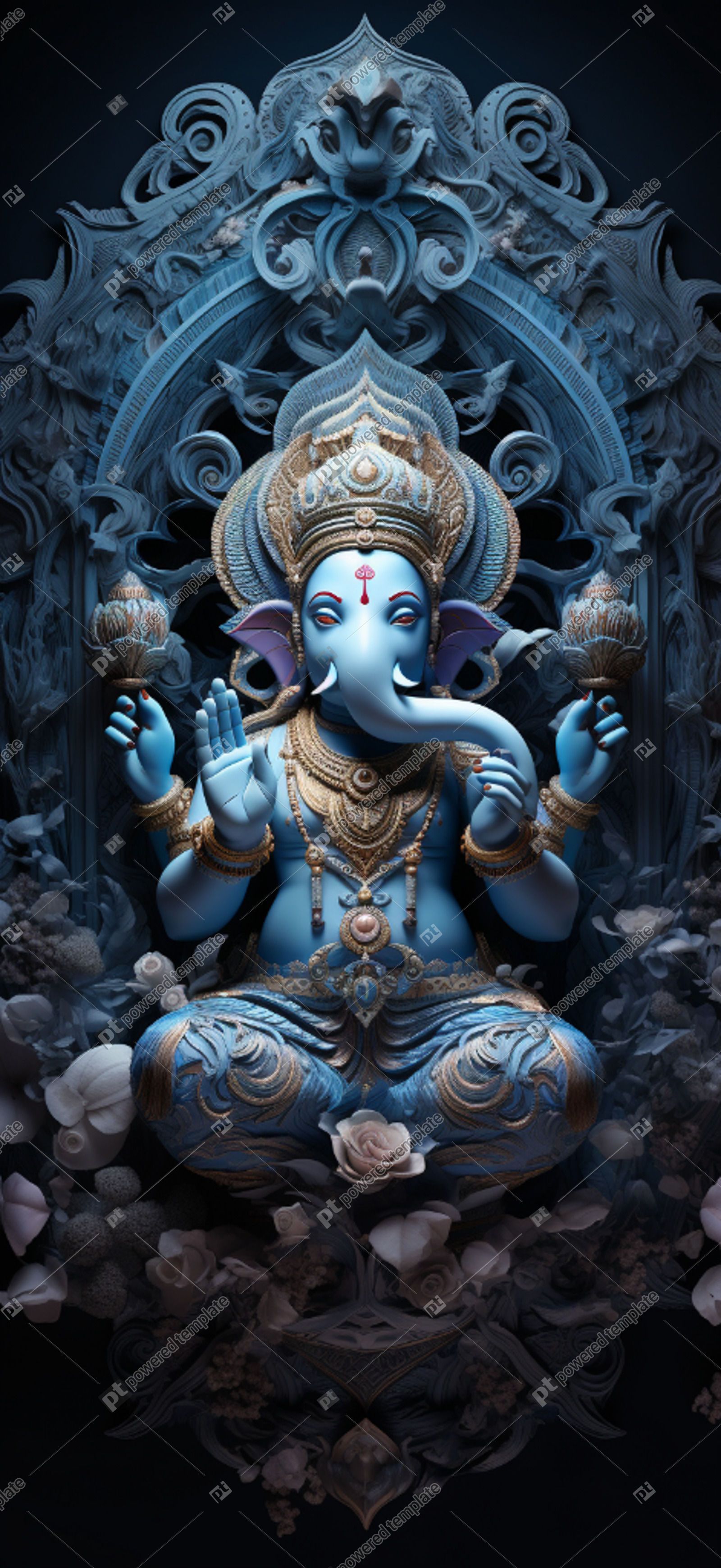 Ganesh Dark Wallpapers - Top Free Ganesh Dark Backgrounds - WallpaperAccess