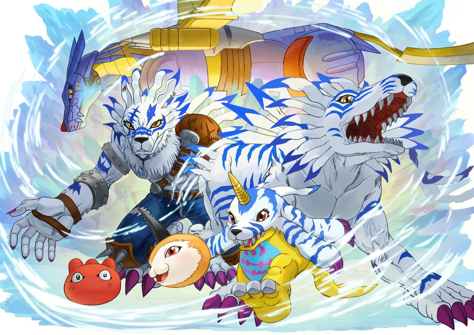 Gabumon Wallpapers - Top Free Gabumon Backgrounds - WallpaperAccess