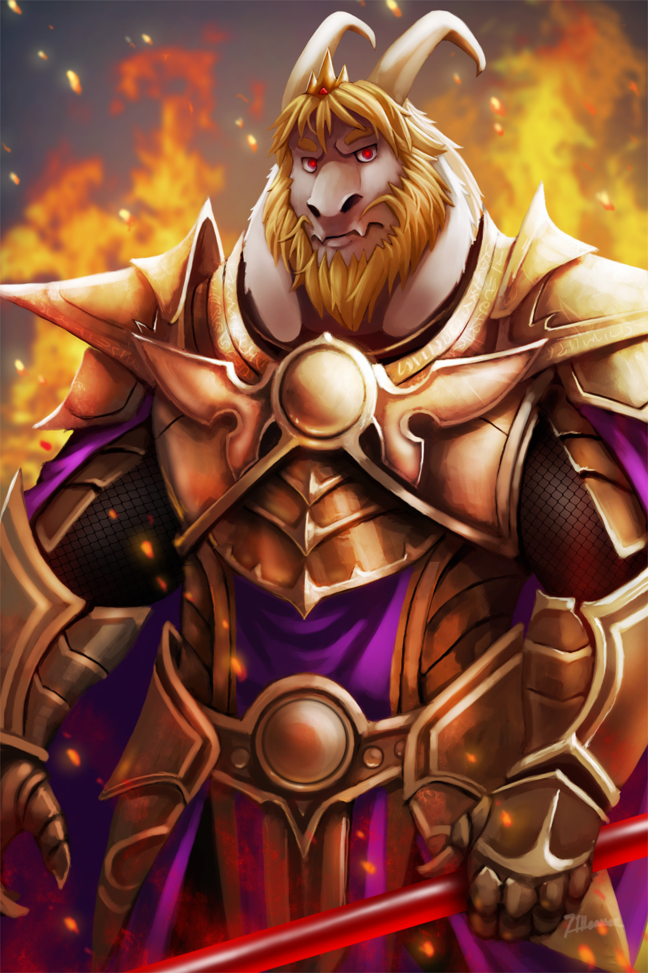 Asgore Dreemurr Wallpapers - Top Free Asgore Dreemurr Backgrounds ...