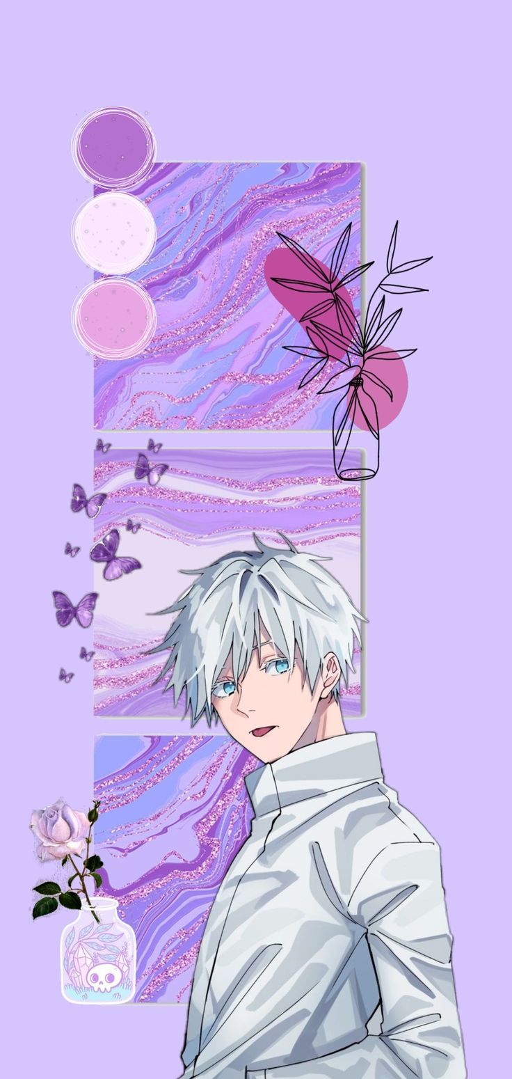 Gojo Purple Wallpapers - Top Free Gojo Purple Backgrounds - WallpaperAccess