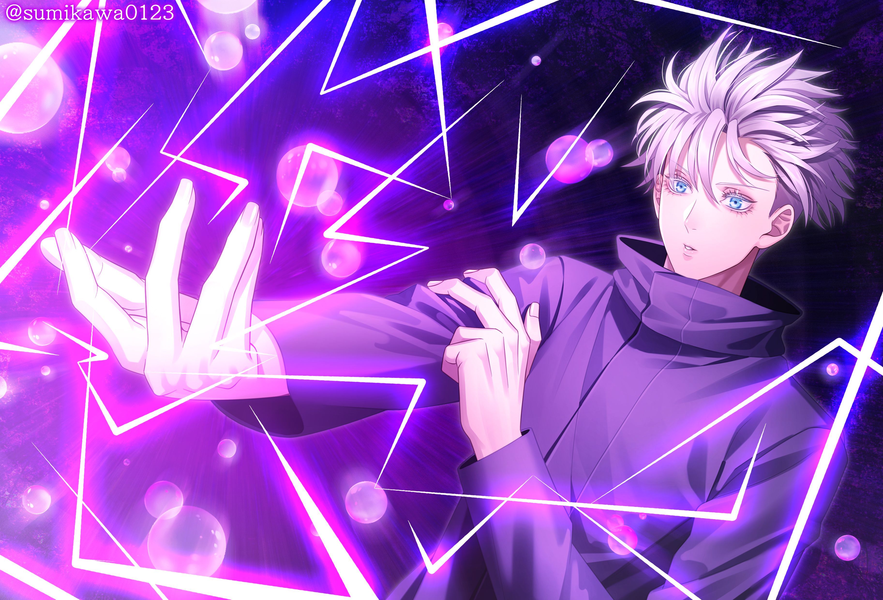 Gojo Purple Wallpapers - Top Free Gojo Purple Backgrounds - WallpaperAccess