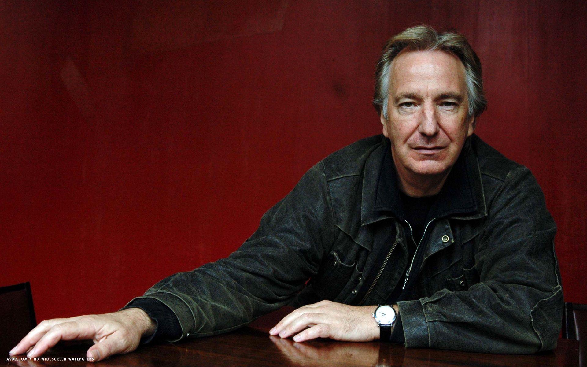 Alan Rickman Wallpapers - Top Free Alan Rickman Backgrounds - WallpaperAccess