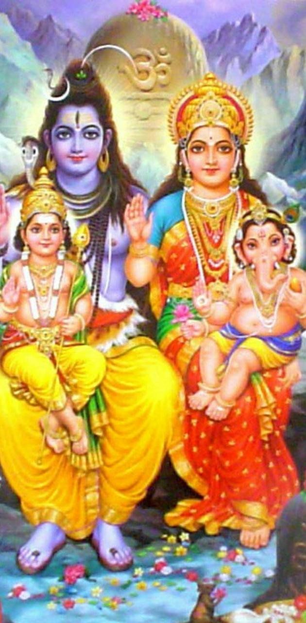Lord Siva Family Wallpapers - Top Free Lord Siva Family Backgrounds ...