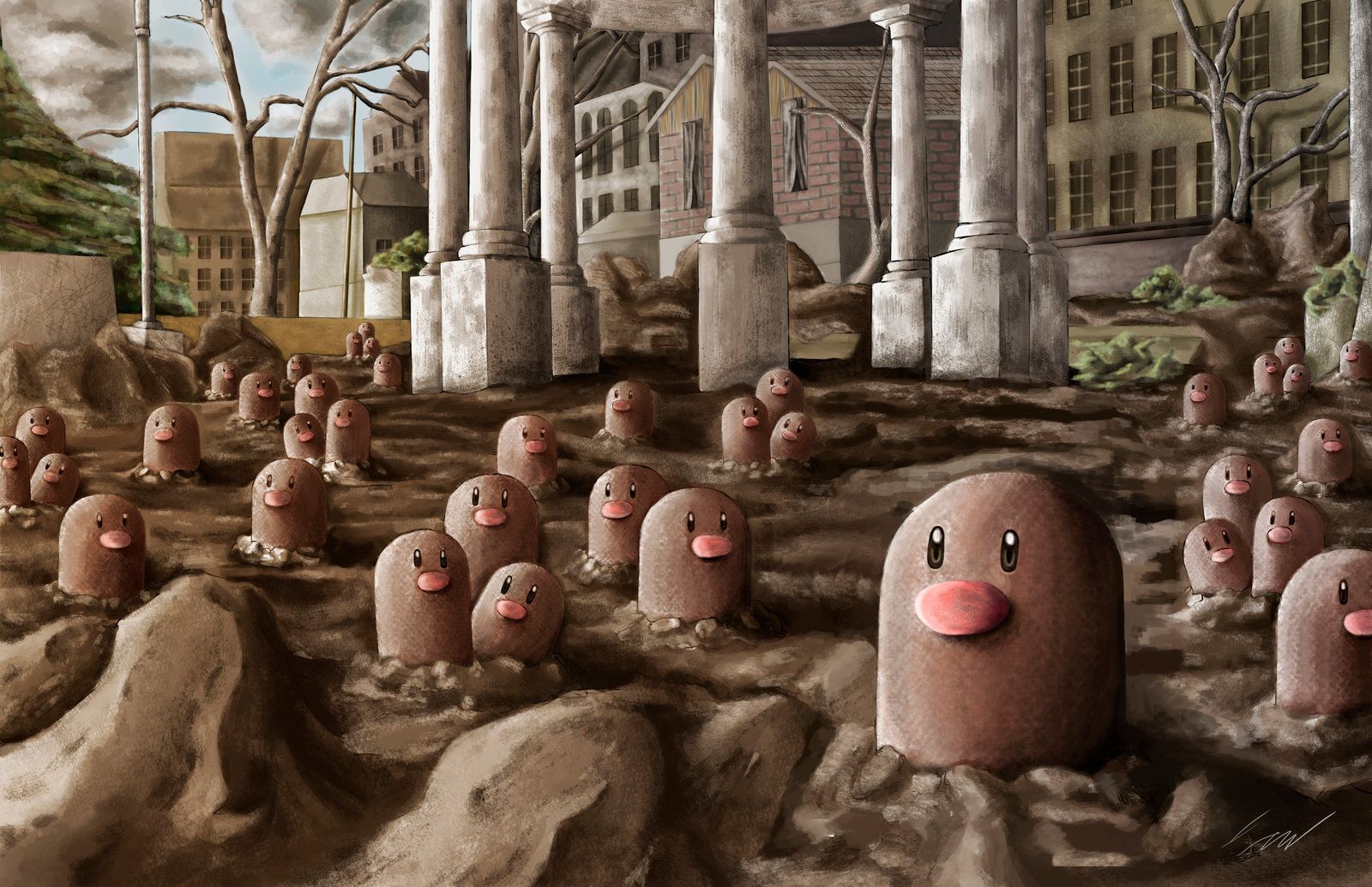 Diglett Wallpapers - Top Free Diglett Backgrounds - WallpaperAccess