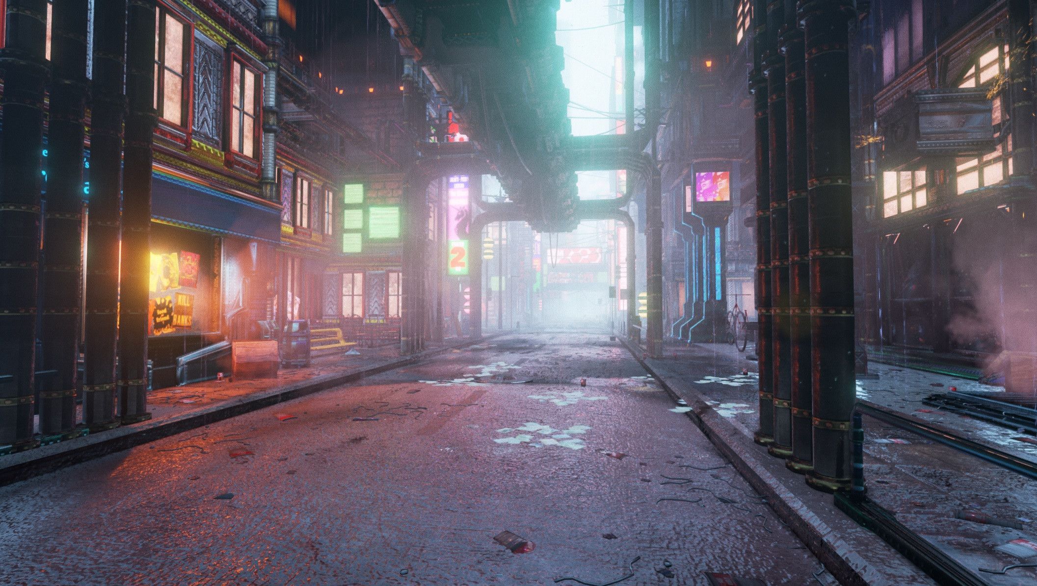 Mega City Wallpapers - Top Free Mega City Backgrounds - WallpaperAccess