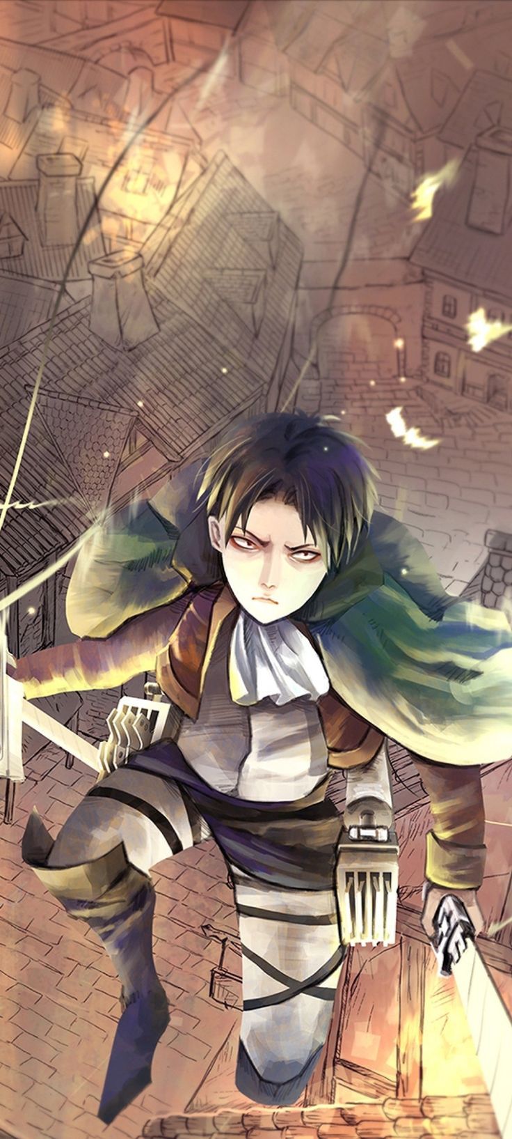 Levi Ackerman Mobile Wallpapers - Top Free Levi Ackerman Mobile ...