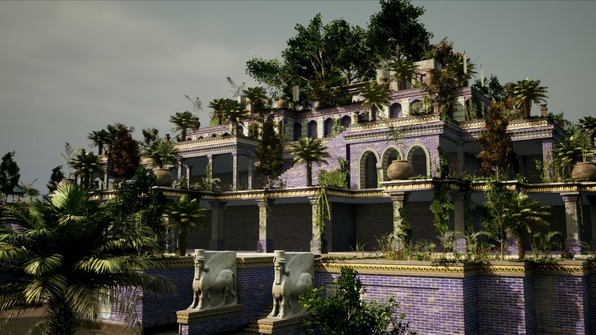 Hanging Gardens of Babylon Wallpapers - Top Free Hanging Gardens of ...
