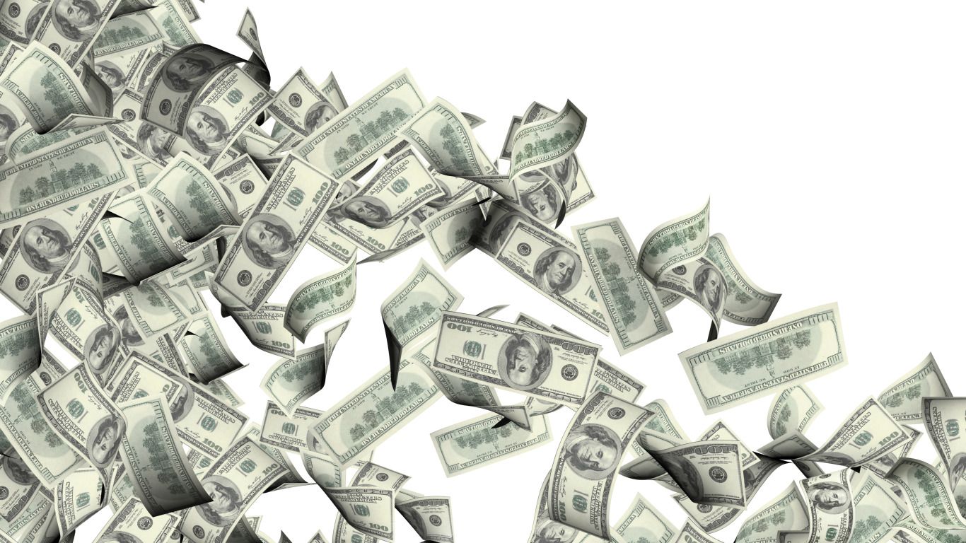 Money Falling Wallpapers - Top Free Money Falling Backgrounds ...