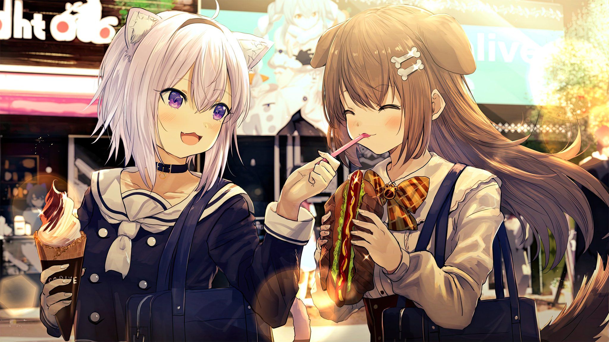 Nekomata Okayu Wallpapers - Top Free Nekomata Okayu Backgrounds ...