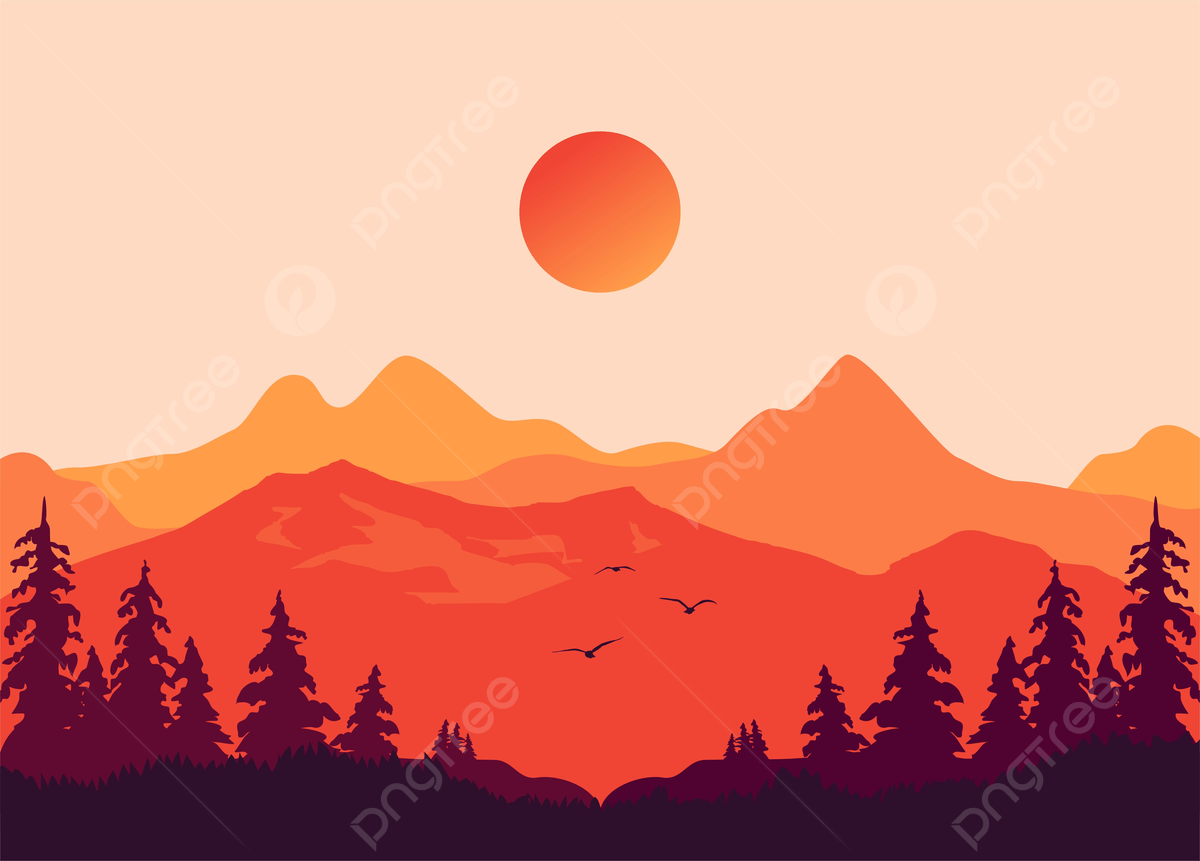 Orange Mountain Wallpapers - Top Free Orange Mountain Backgrounds - WallpaperAccess