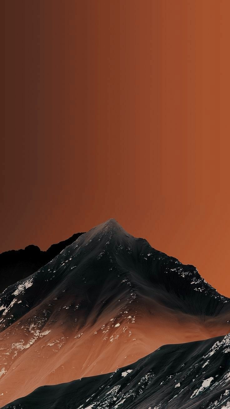 Orange Mountain Wallpapers - Top Free Orange Mountain Backgrounds ...