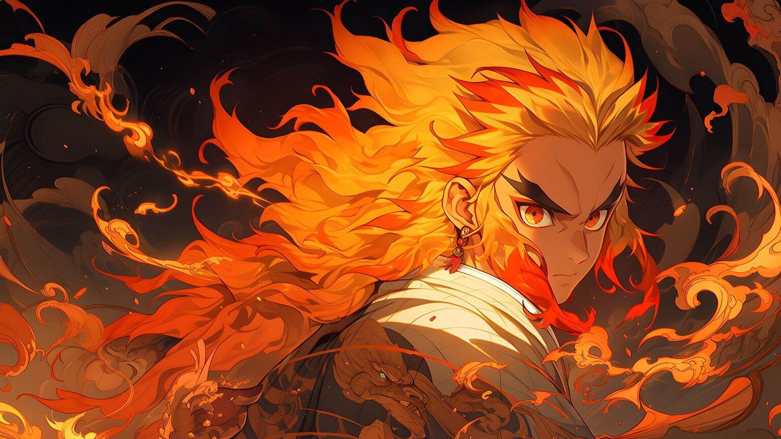 Fire Hashira Wallpapers - Top Free Fire Hashira Backgrounds - WallpaperAccess