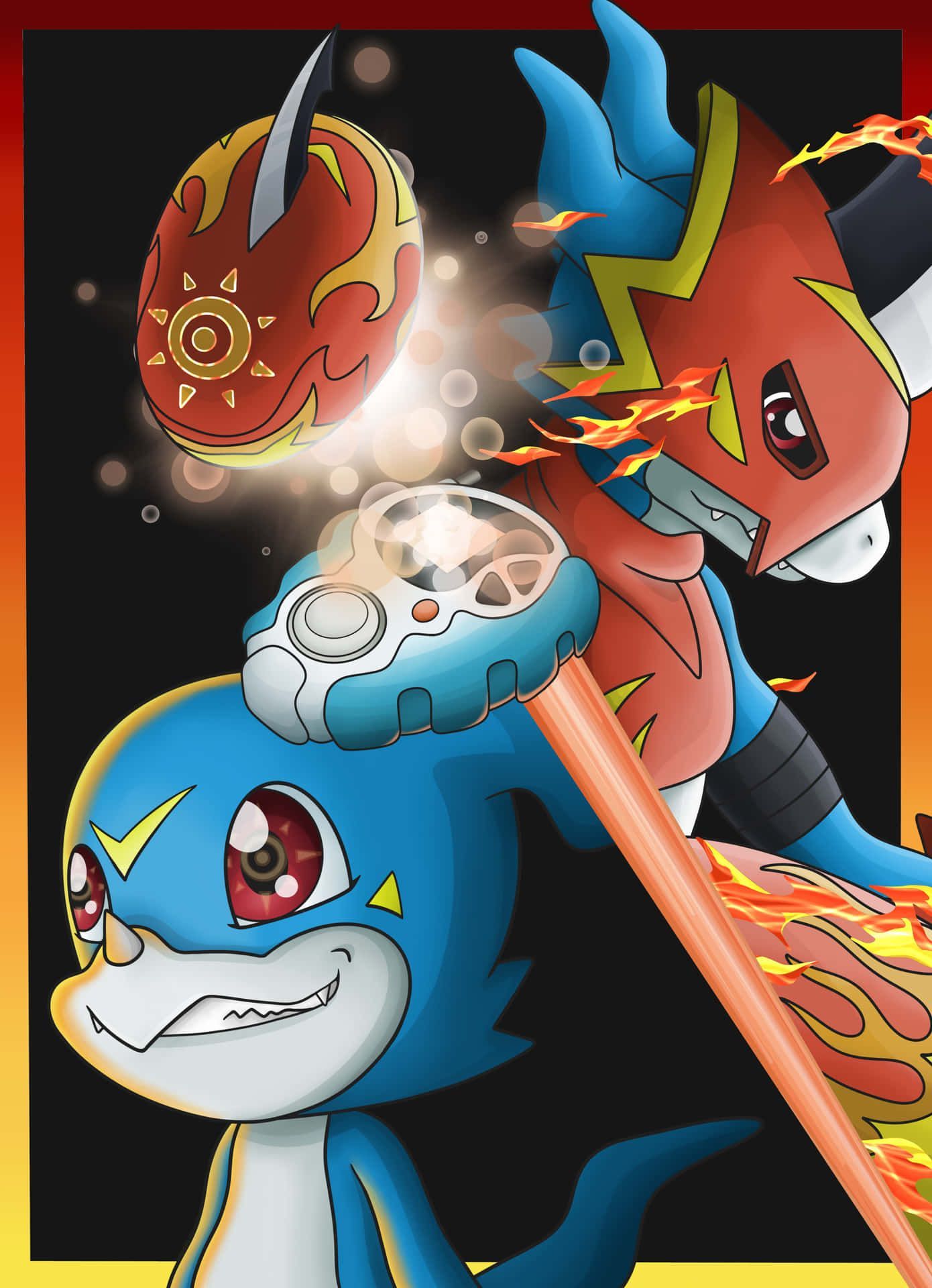 Veemon Wallpapers - Top Free Veemon Backgrounds - WallpaperAccess