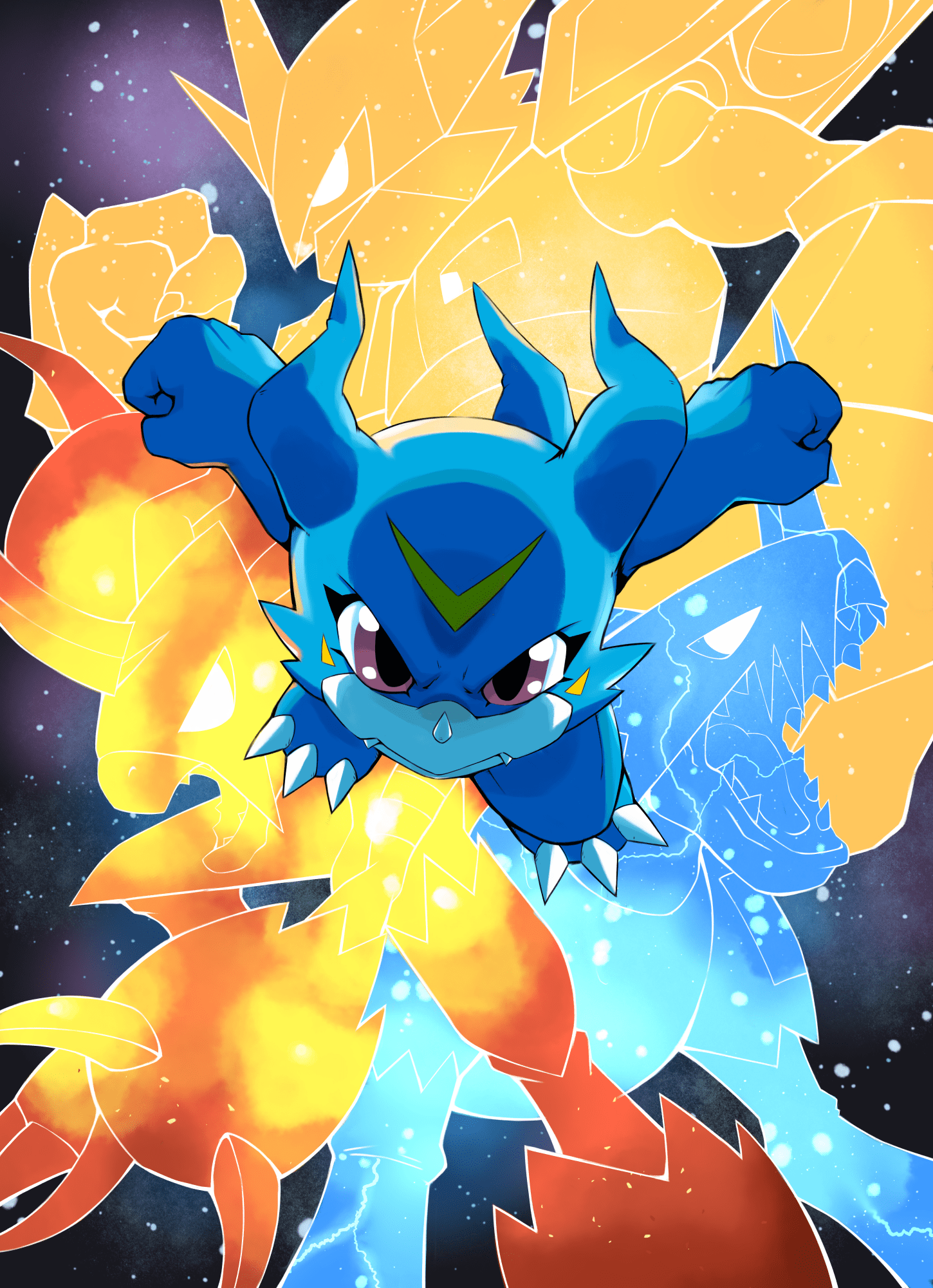 Veemon Wallpapers - Top Free Veemon Backgrounds - WallpaperAccess