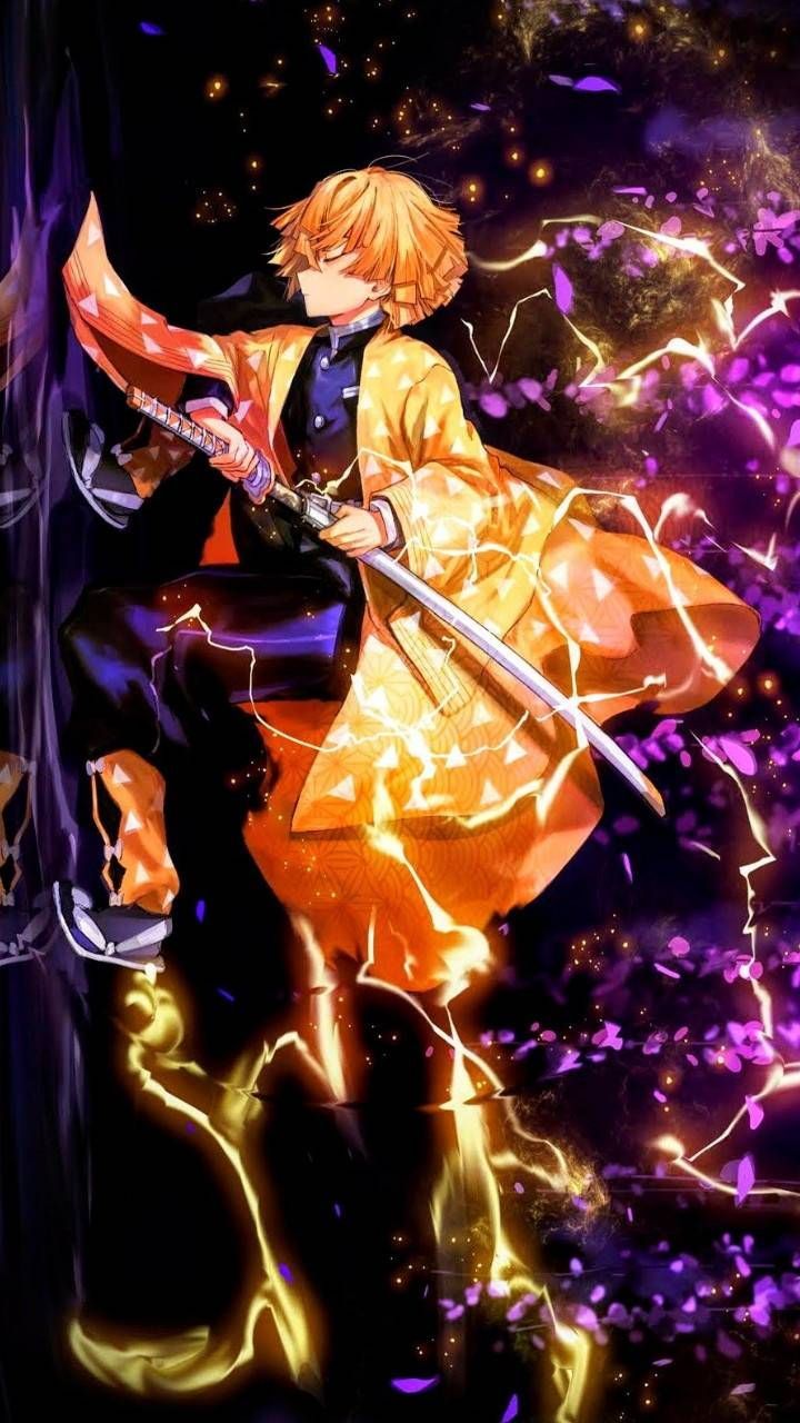 Zenitsu dark Wallpapers - Top Free Zenitsu dark Backgrounds ...