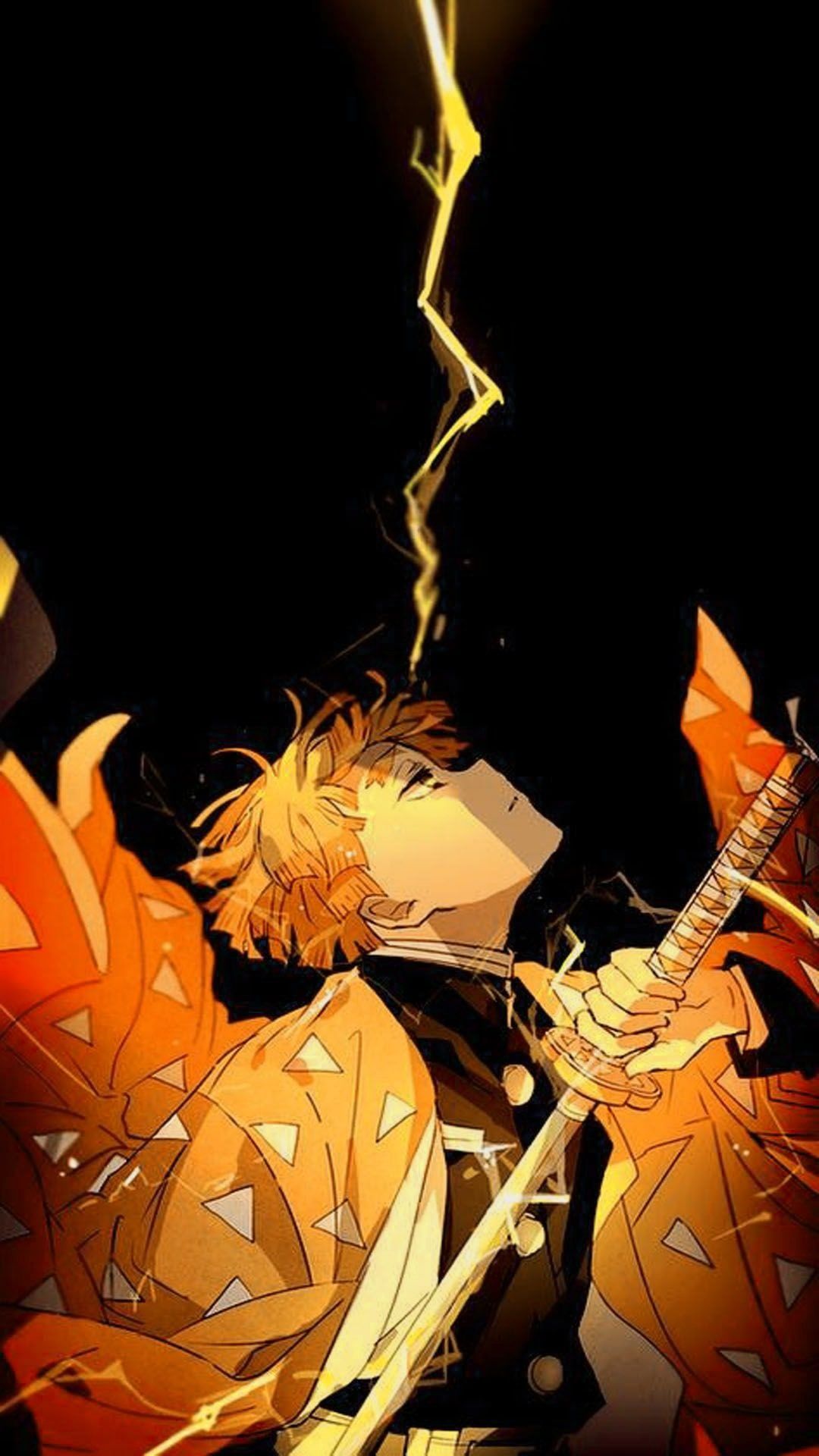 Zenitsu dark Wallpapers - Top Free Zenitsu dark Backgrounds ...