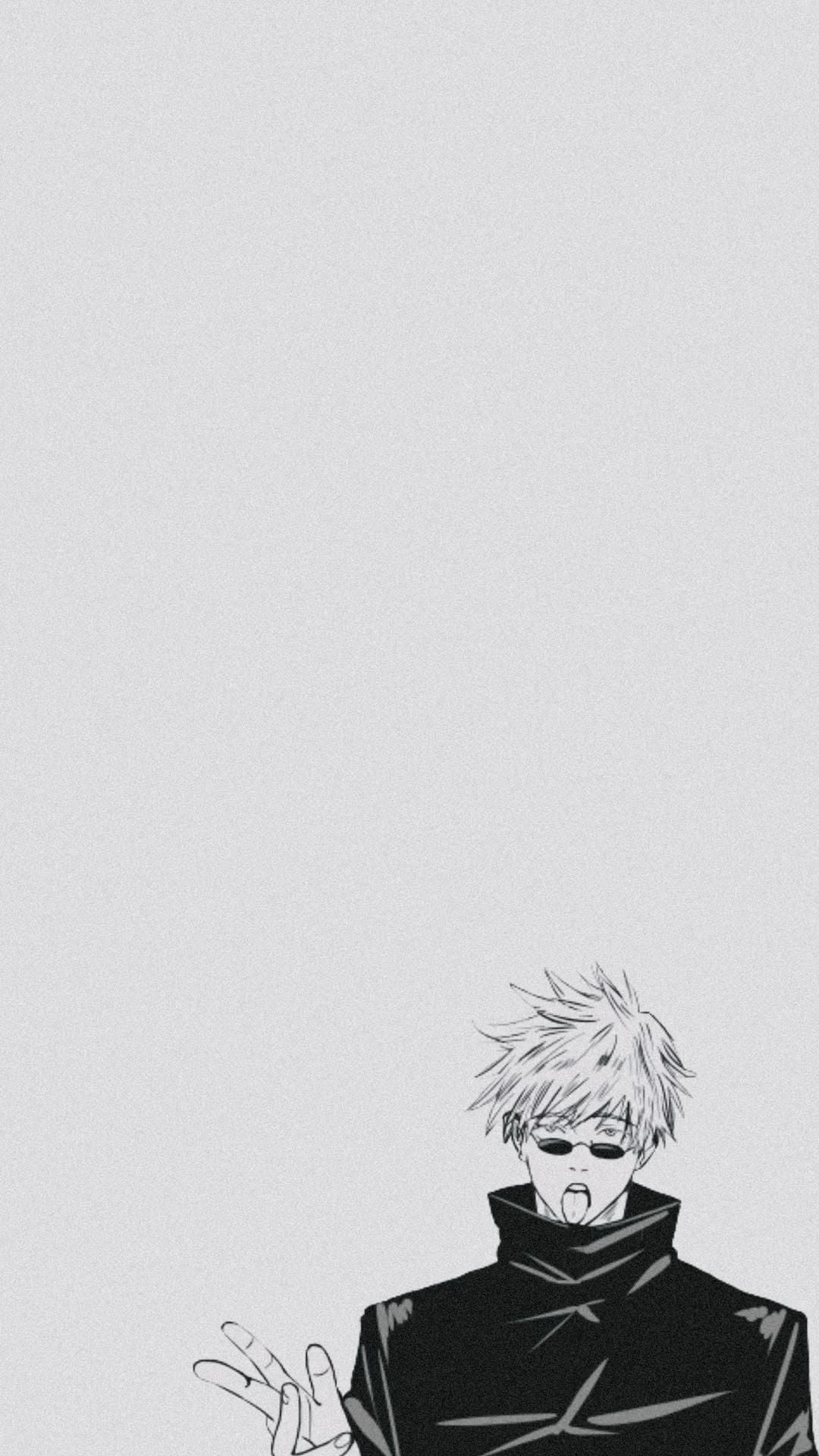 Gojo Black and White Wallpapers - Top Free Gojo Black and White ...