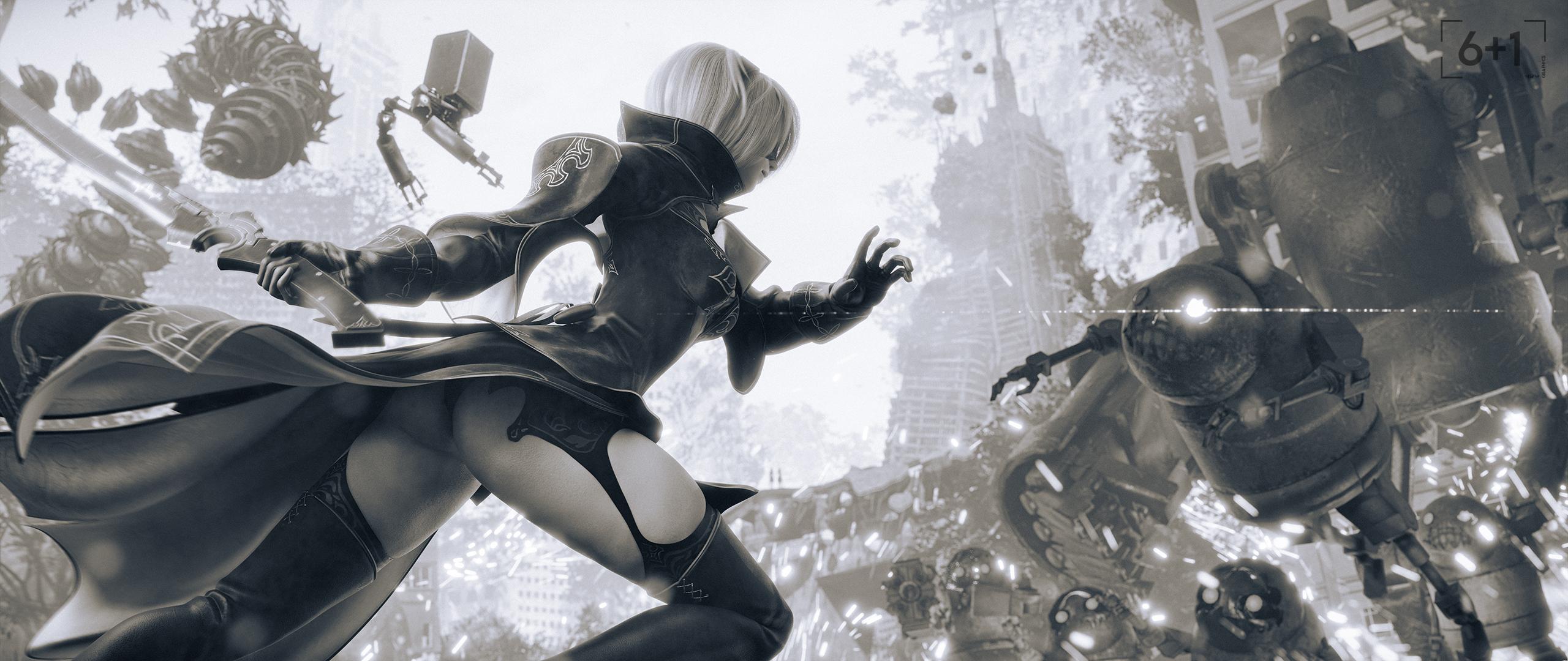 Nier 2B Wallpapers - Top Free Nier 2B Backgrounds - WallpaperAccess