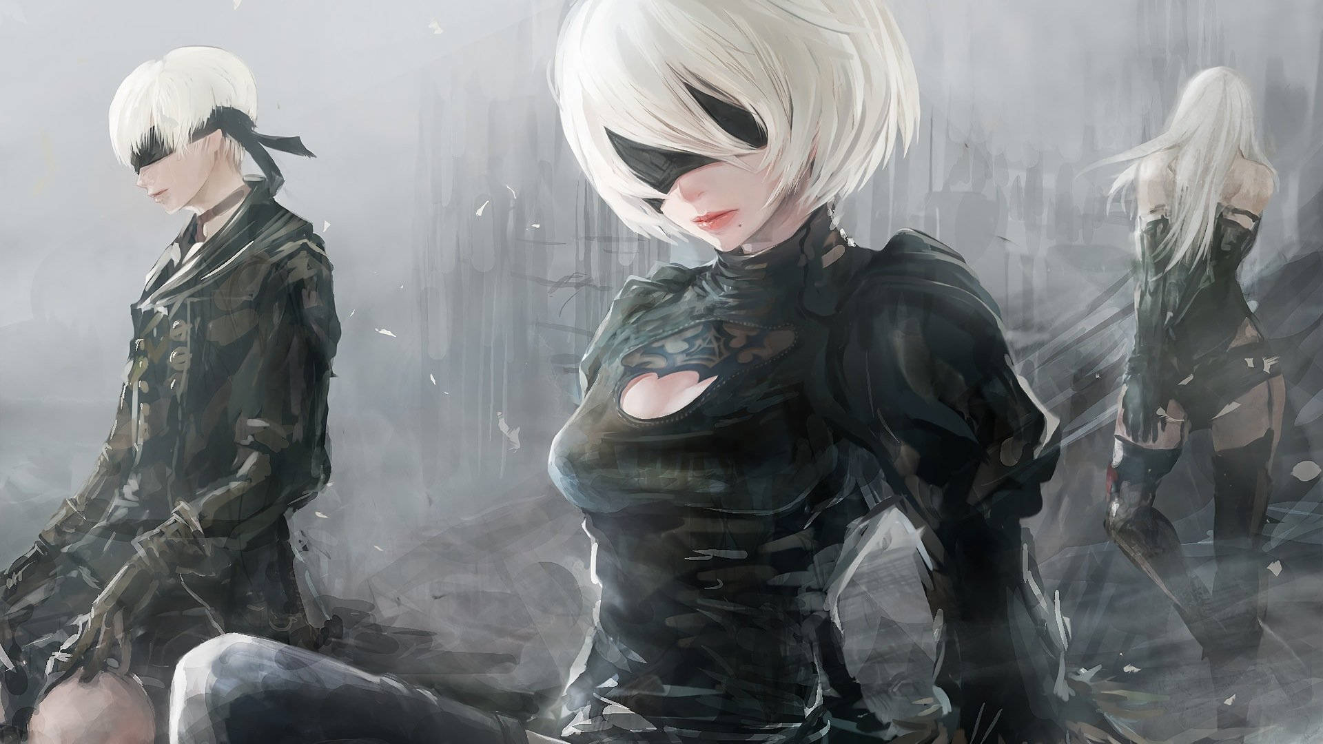 Nier 2B Wallpapers - Top Free Nier 2B Backgrounds - WallpaperAccess