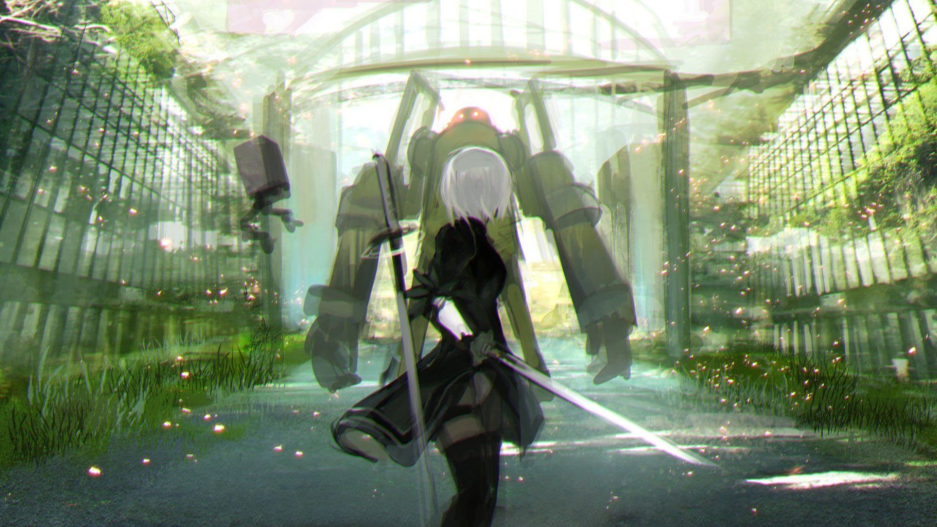 Nier 2B Wallpapers - Top Free Nier 2B Backgrounds - WallpaperAccess