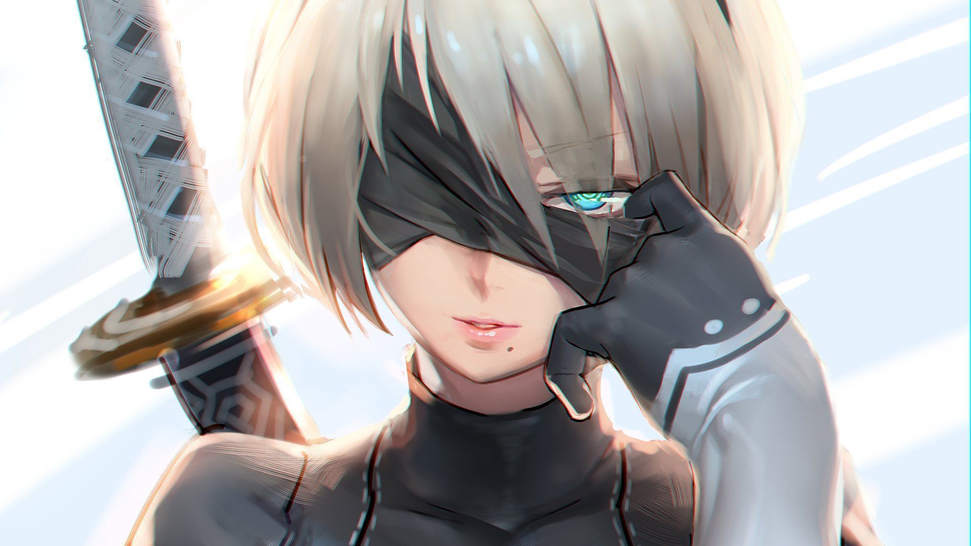 Nier 2B Wallpapers - Top Free Nier 2B Backgrounds - WallpaperAccess