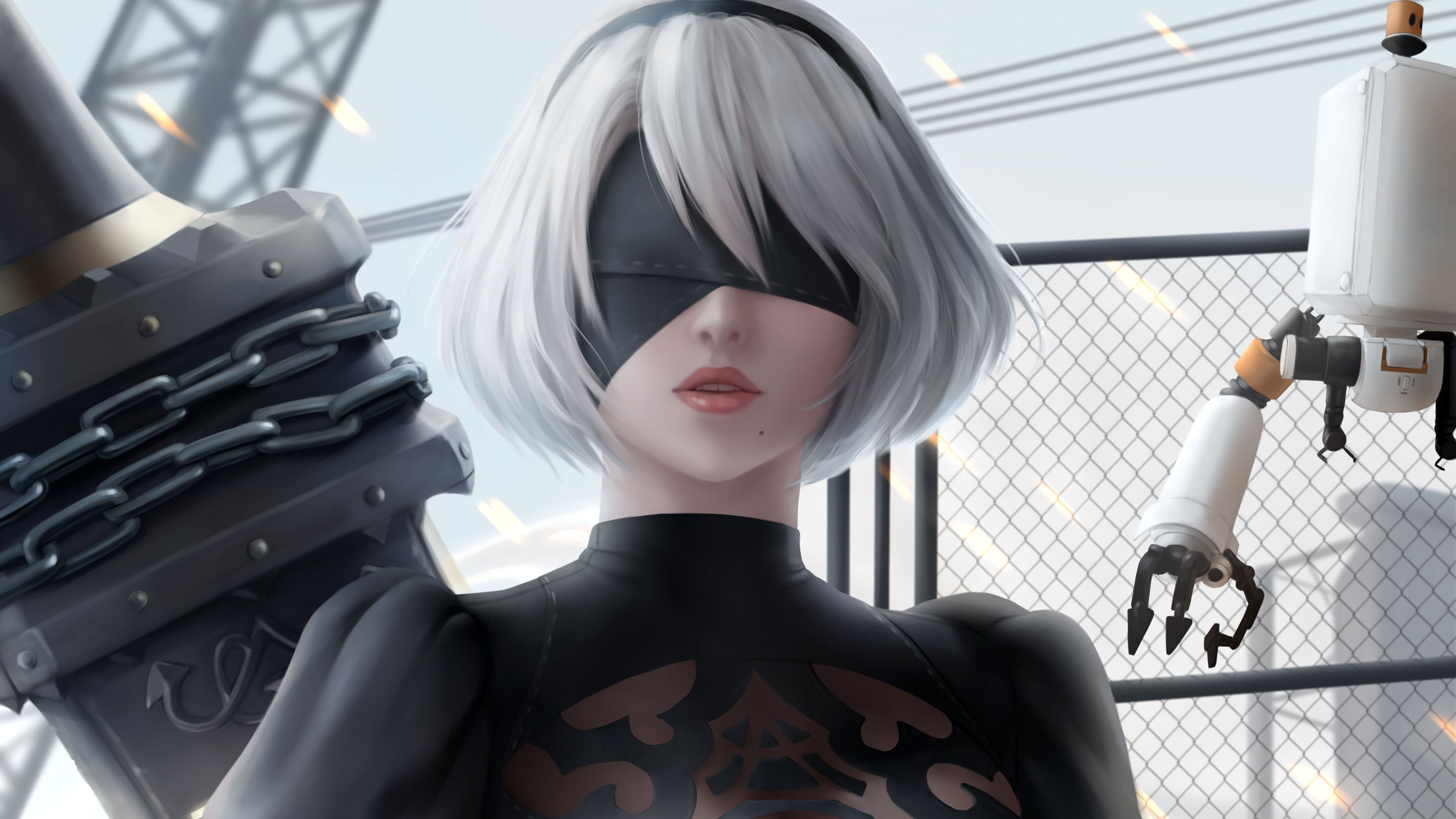 Nier 2B Wallpapers - Top Free Nier 2B Backgrounds - WallpaperAccess