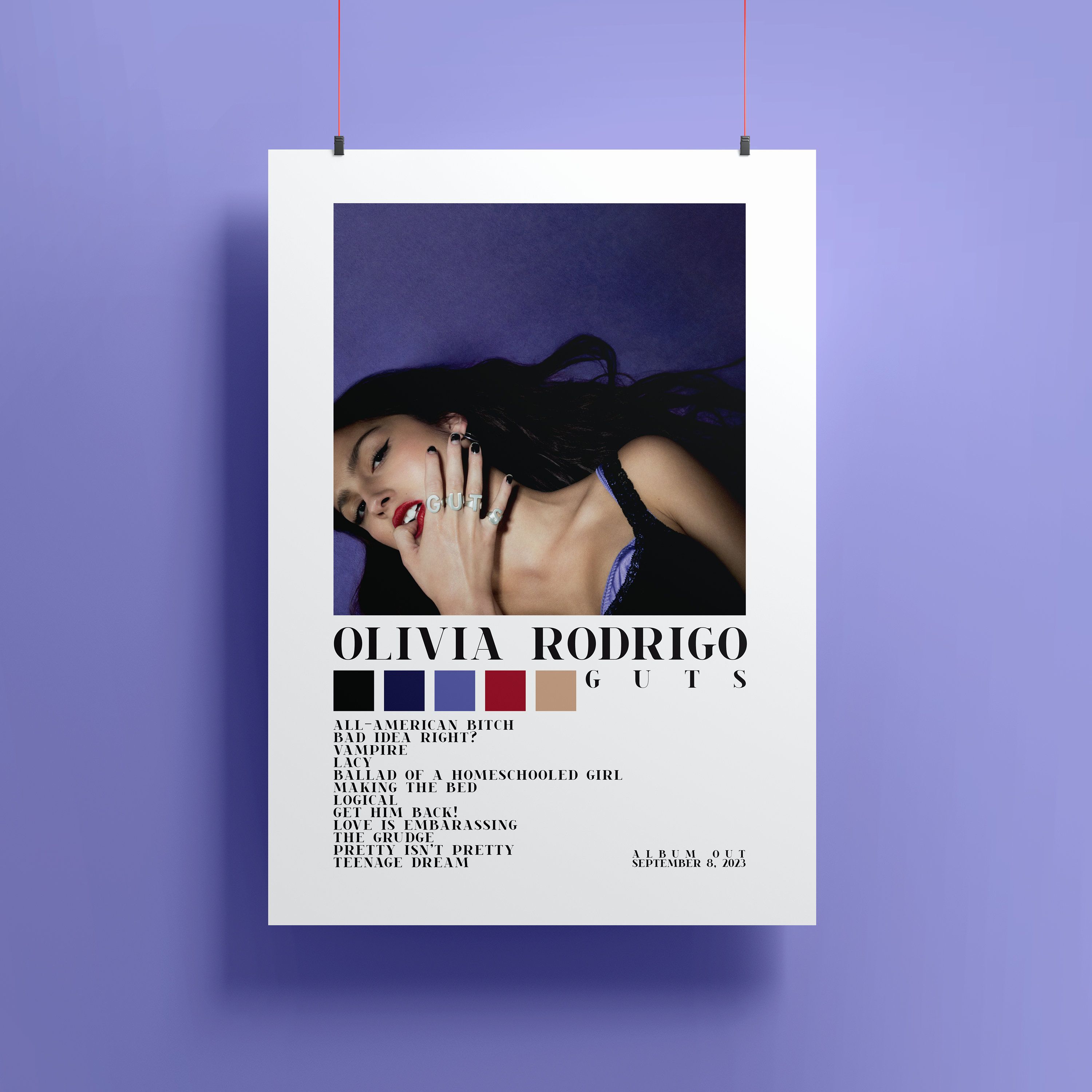 Olivia Rodrigo Guts Wallpapers - Top Free Olivia Rodrigo Guts ...