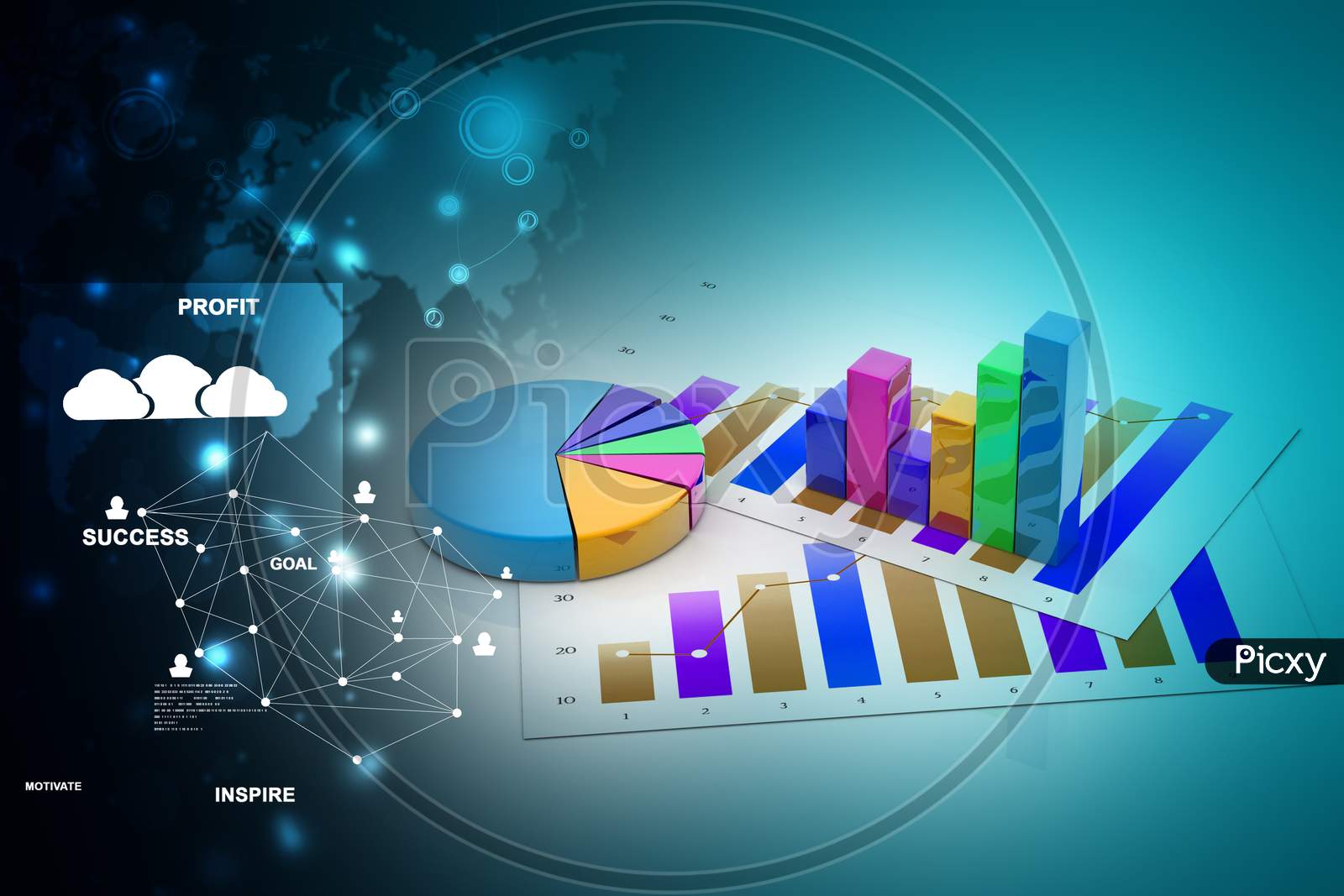 Pie Chart Wallpapers - Top Free Pie Chart Backgrounds - WallpaperAccess