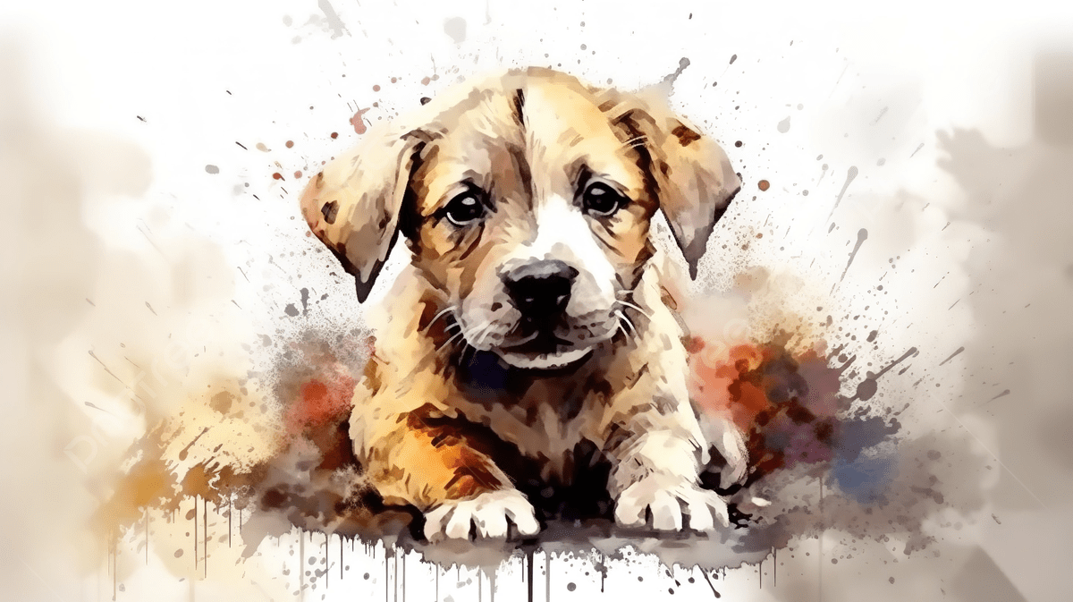 Dog Painting Wallpapers - Top Free Dog Painting Backgrounds ...