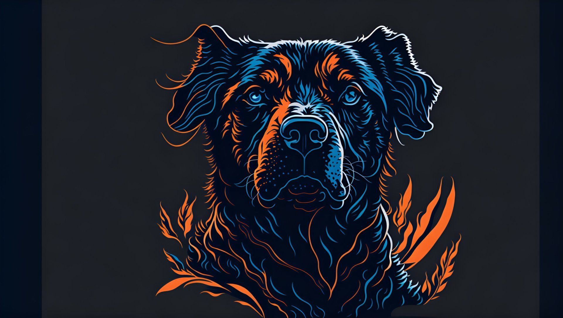 Dog Painting Wallpapers - Top Free Dog Painting Backgrounds ...