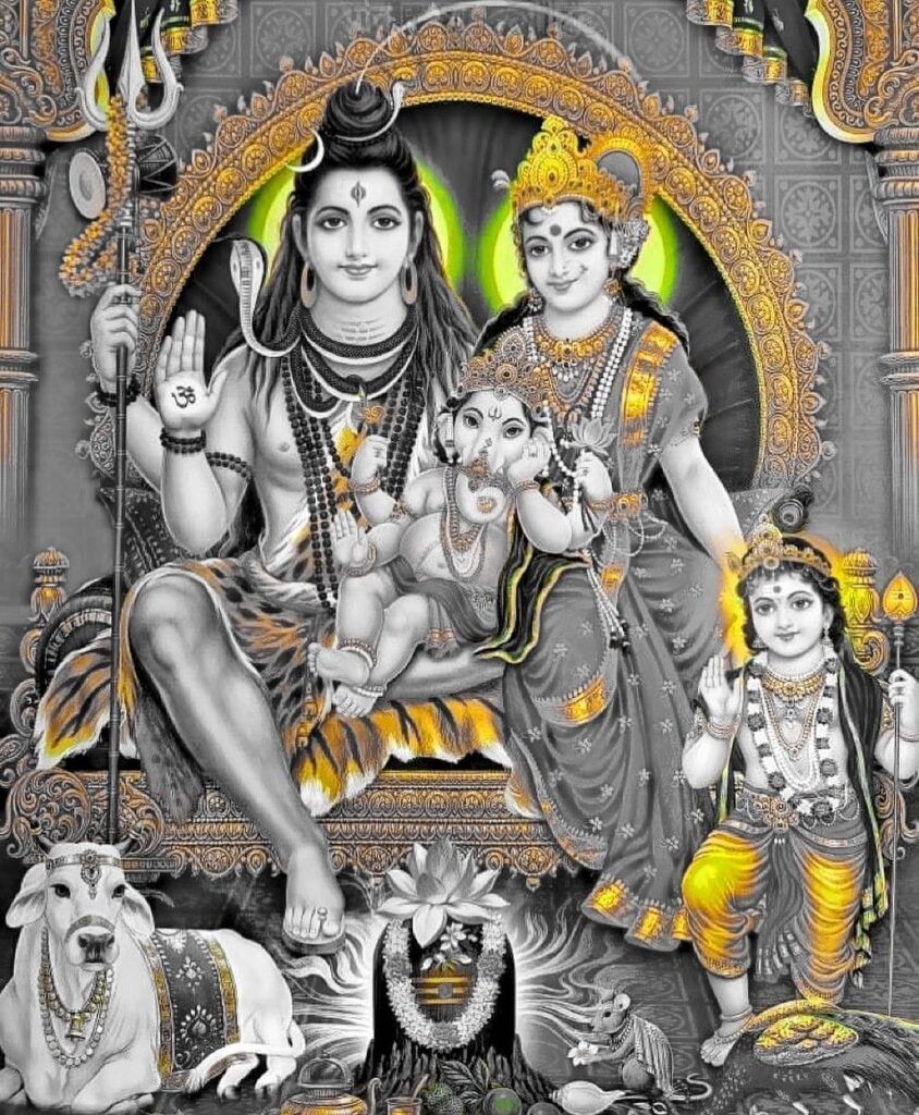 Mahadev Family Wallpapers - Top Free Mahadev Family Backgrounds ...