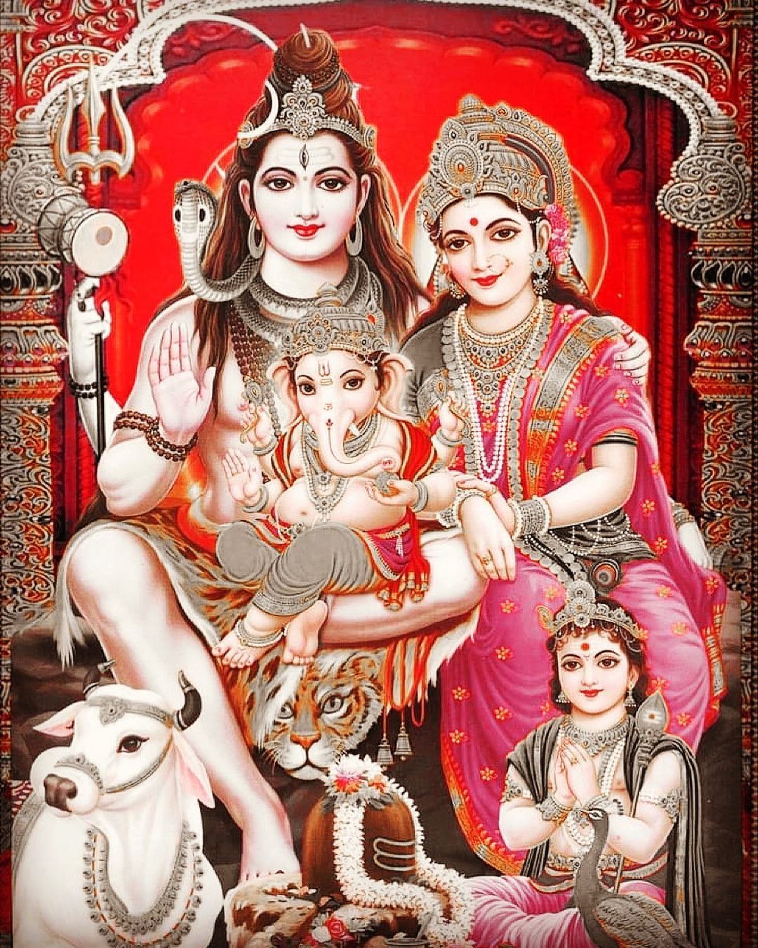 Mahadev Family Wallpapers - Top Free Mahadev Family Backgrounds ...