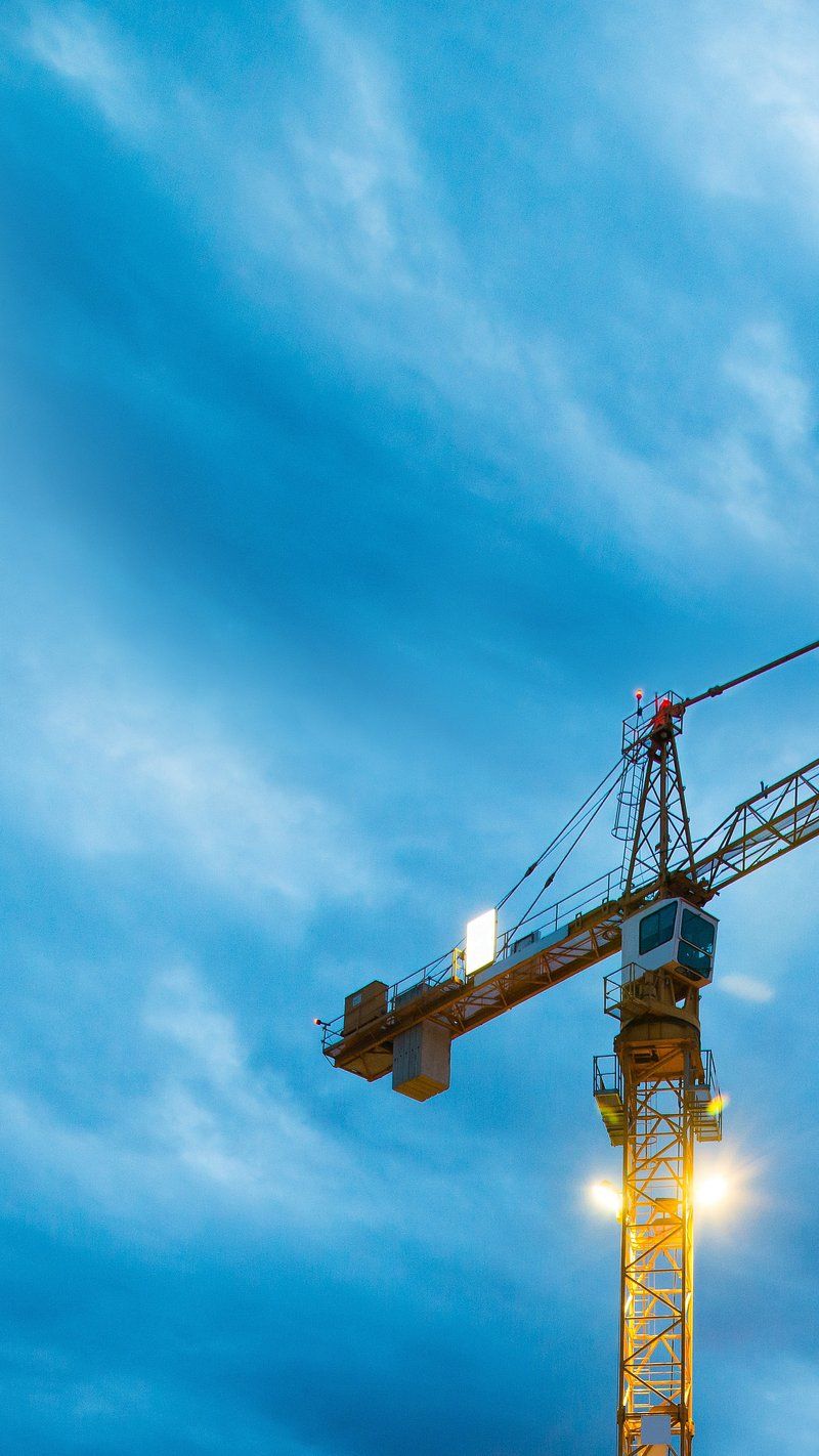 Tower Crane Wallpapers - Top Free Tower Crane Backgrounds - WallpaperAccess
