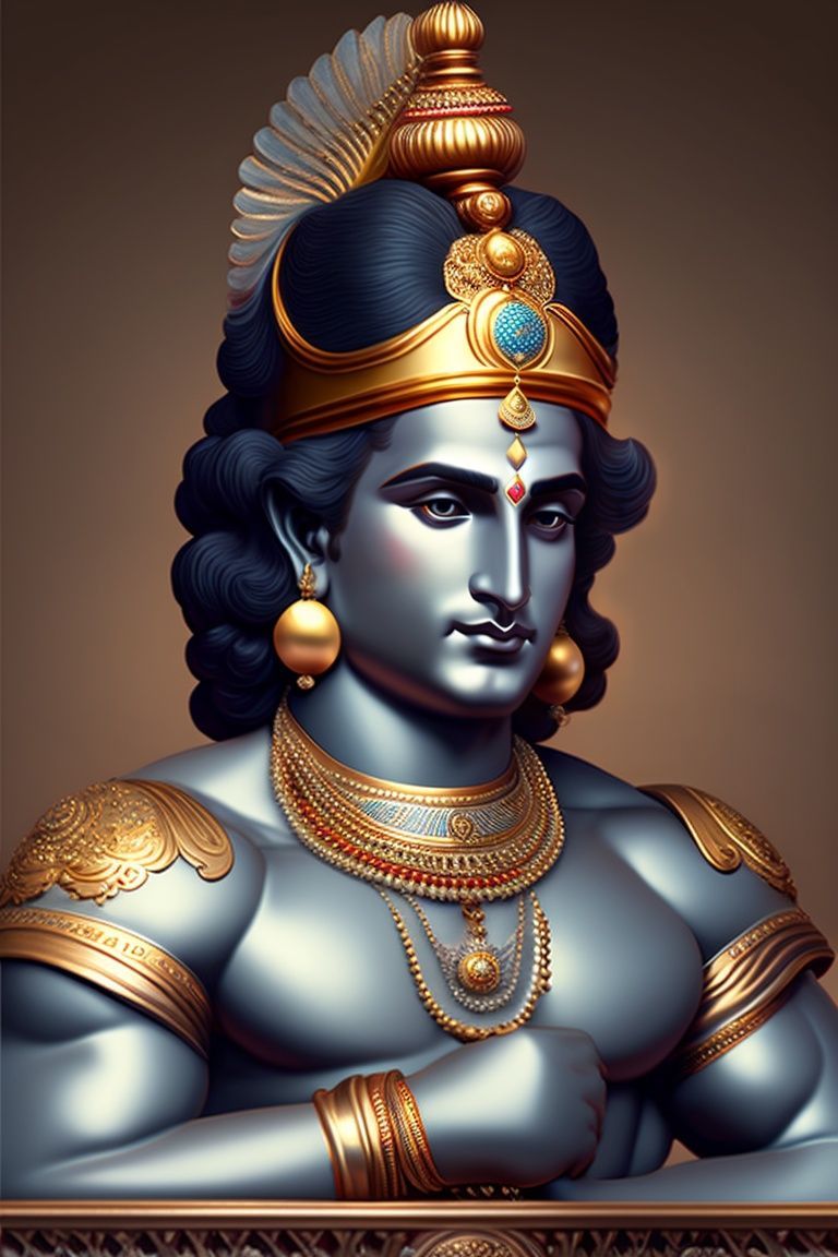 Warrior Krishna Wallpapers - Top Free Warrior Krishna Backgrounds ...