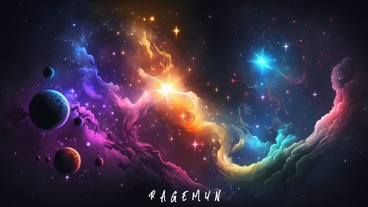 Colourful Space Wallpapers - Top Free Colourful Space Backgrounds ...