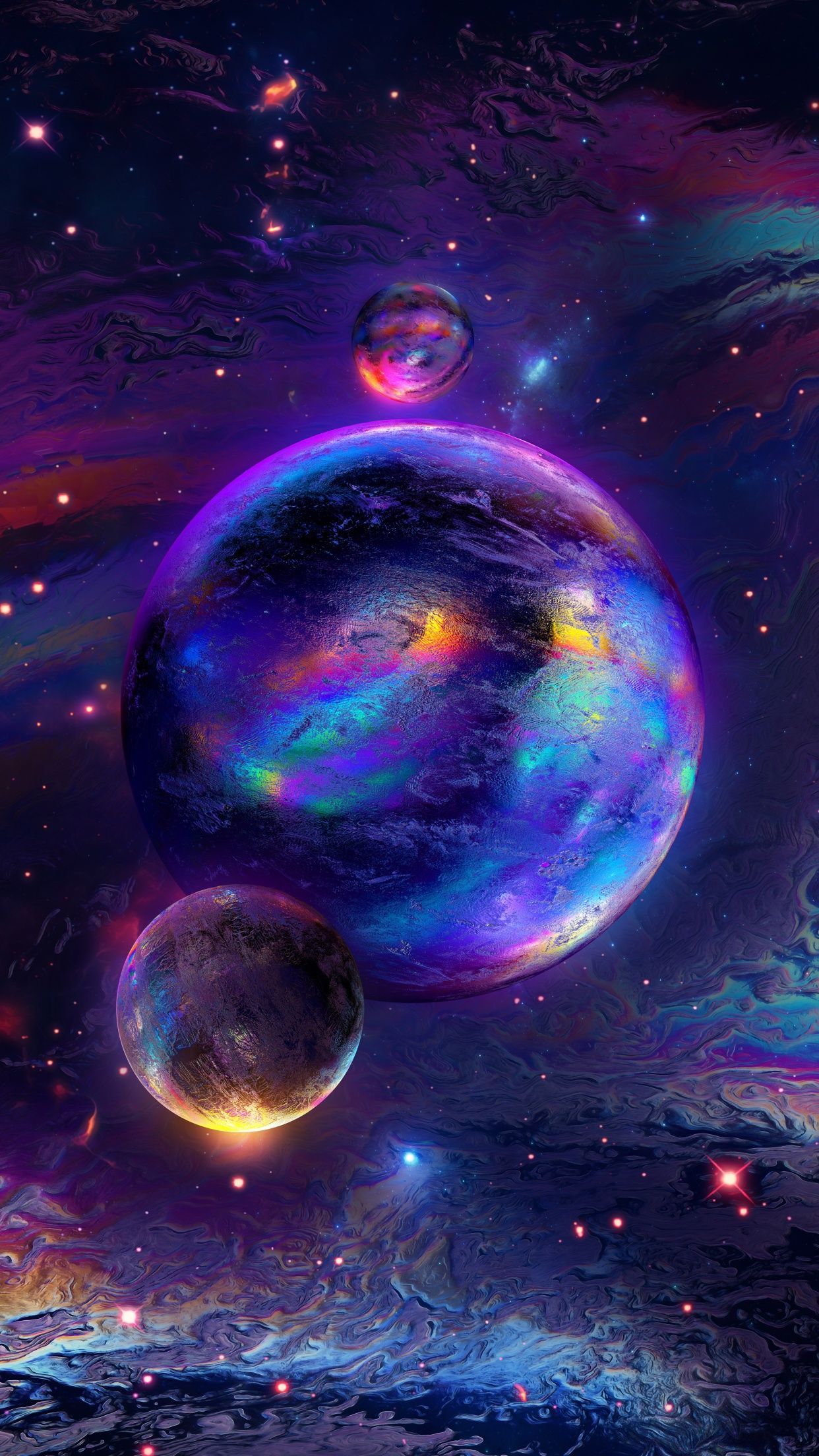Colourful Space Wallpapers - Top Free Colourful Space Backgrounds ...