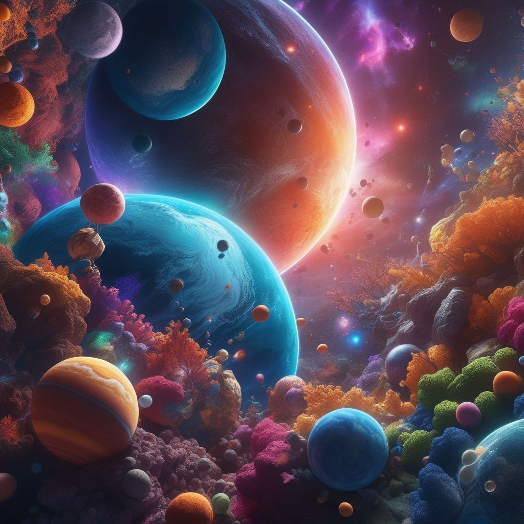 Colourful Space Wallpapers - Top Free Colourful Space Backgrounds ...