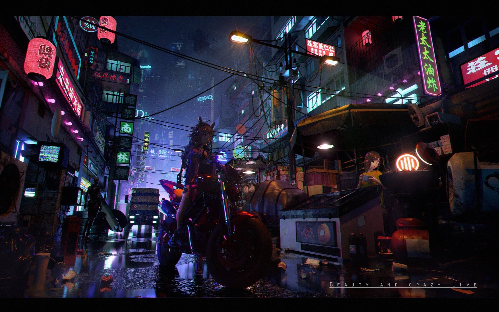 Japanese Cyberpunk Wallpapers - Top Free Japanese Cyberpunk Backgrounds ...
