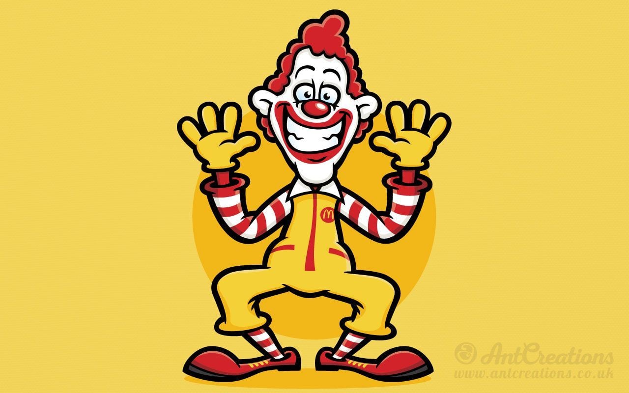 Ronald McDonald Wallpapers - Top Free Ronald McDonald Backgrounds ...