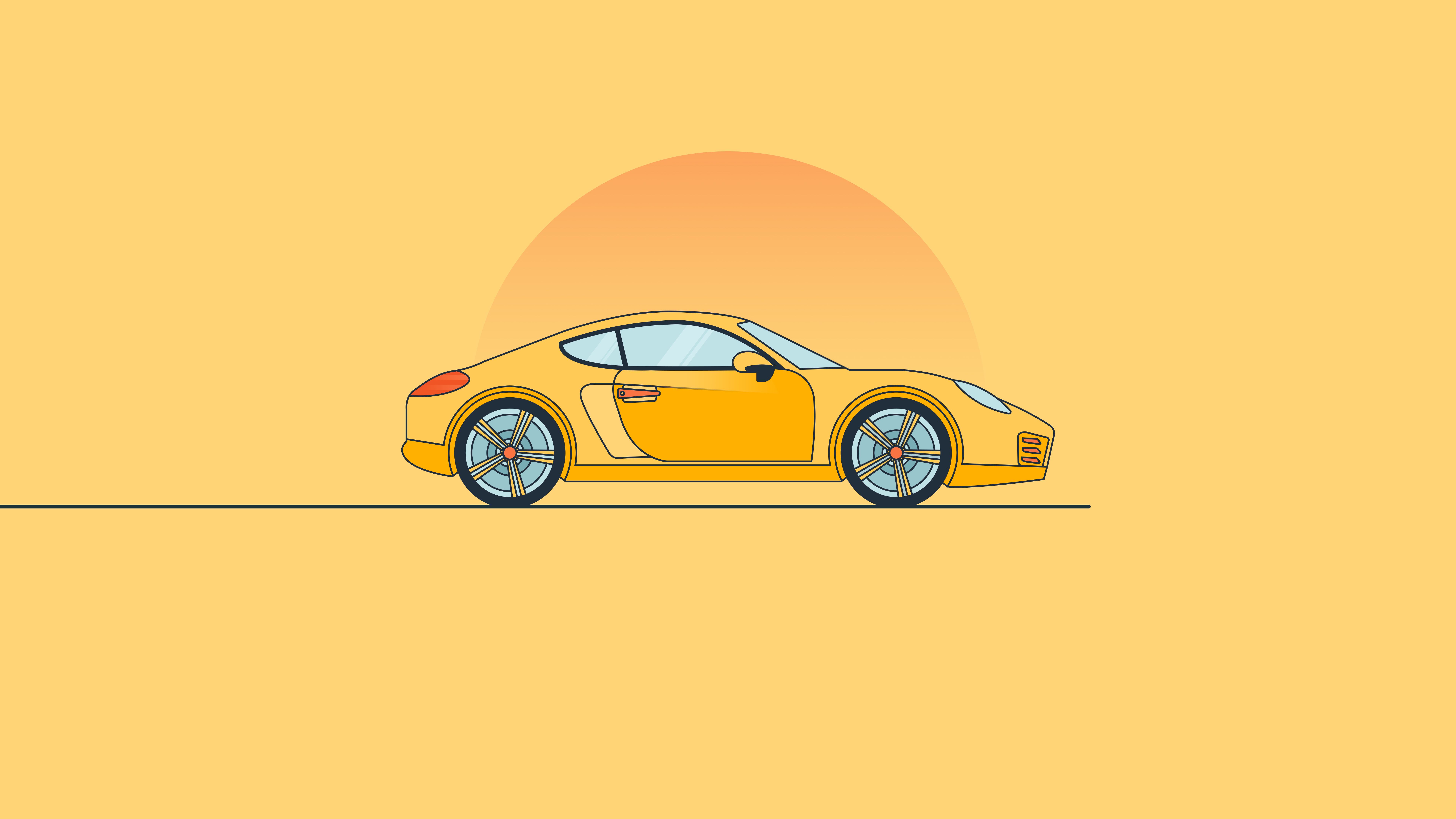 Minimalist Porsche Wallpapers - Top Free Minimalist Porsche Backgrounds ...