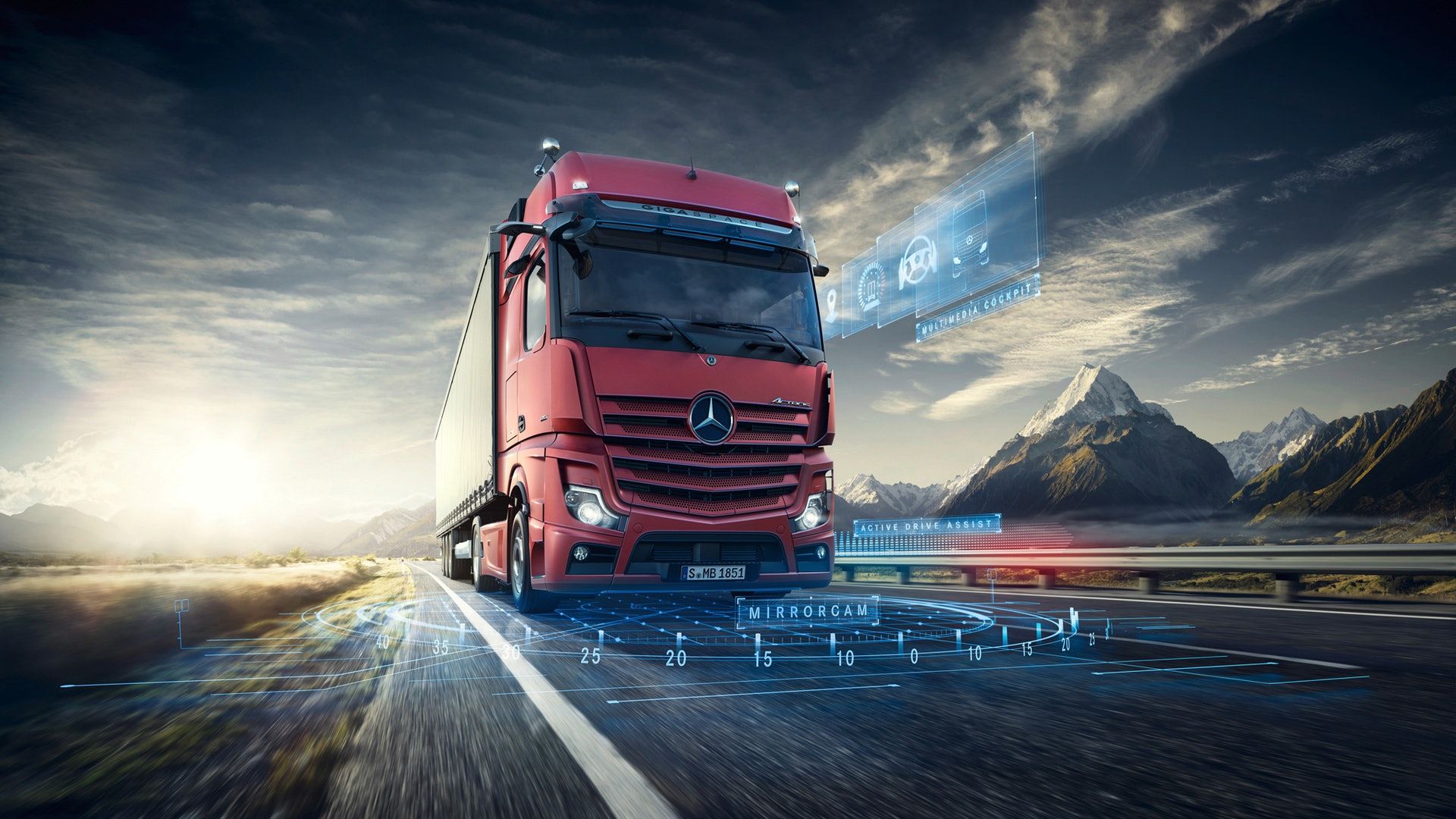 MERCEDES BENZ TRUCK Wallpapers - Top Free MERCEDES BENZ TRUCK Backgrounds - WallpaperAccess