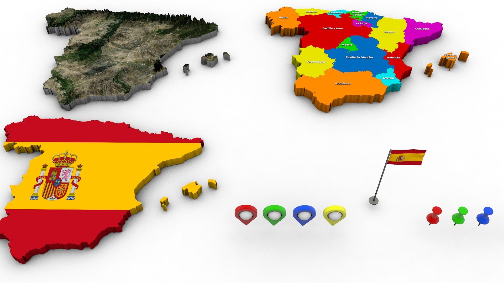 Spain Map Wallpapers - Top Free Spain Map Backgrounds - WallpaperAccess