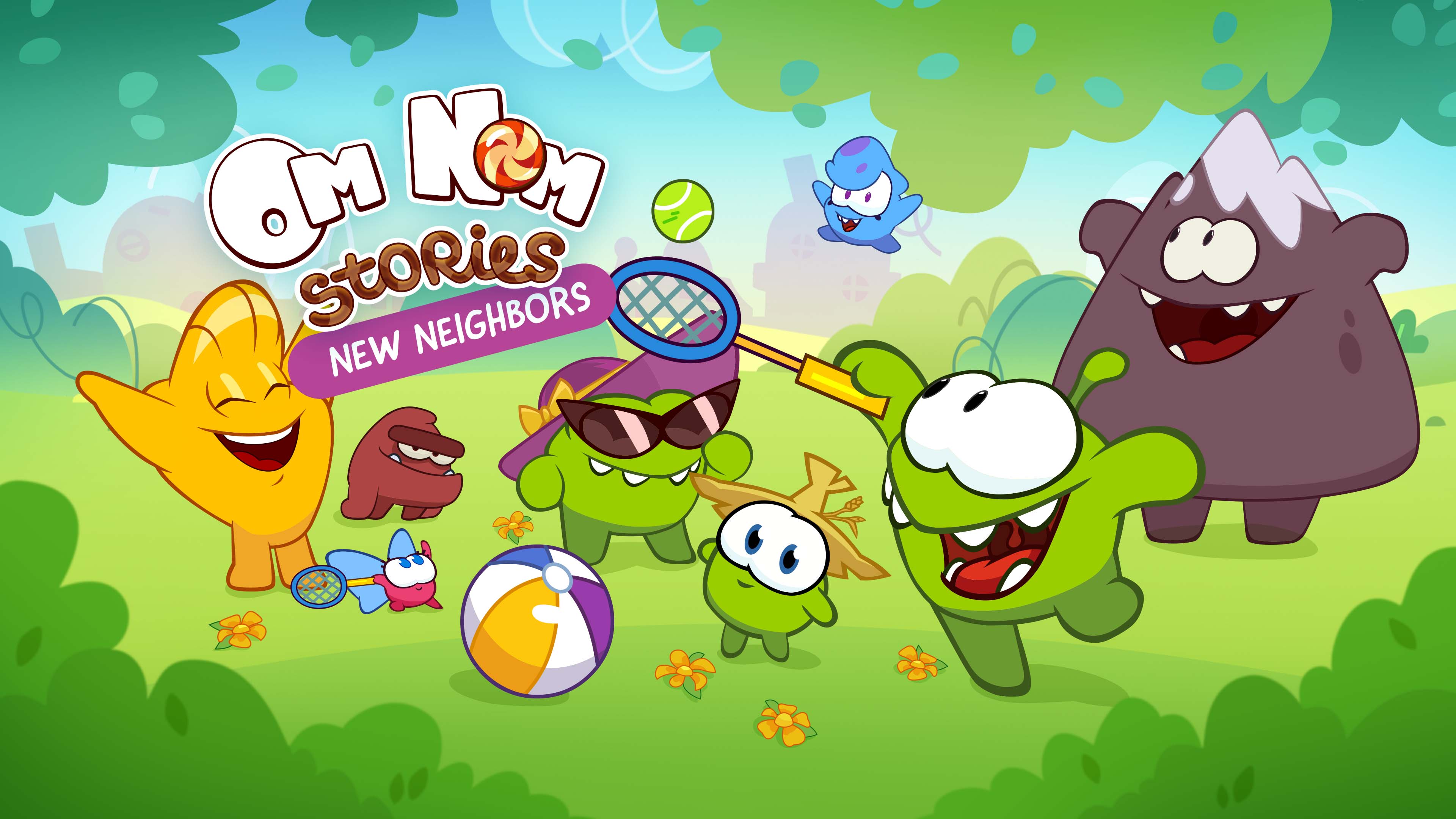 Om Nom Wallpapers - Top Free Om Nom Backgrounds - WallpaperAccess