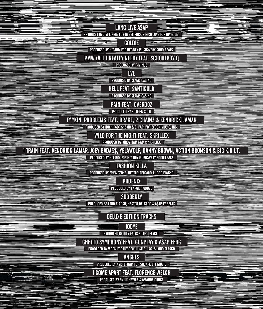 At. Long. Last. ASAP Wallpapers - Top Free At. Long. Last. ASAP ...