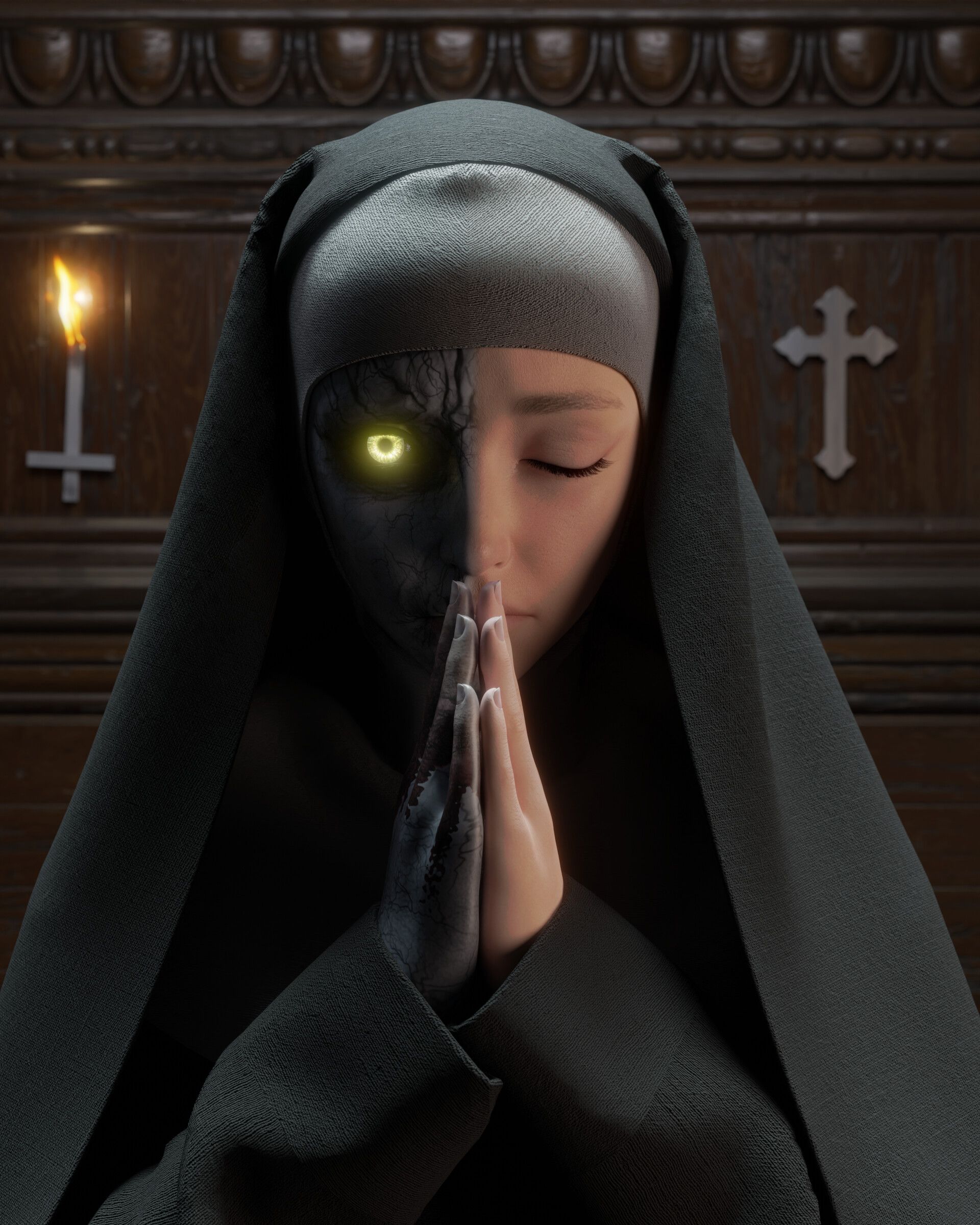 The Nun 2 Wallpapers - Top Free The Nun 2 Backgrounds - WallpaperAccess