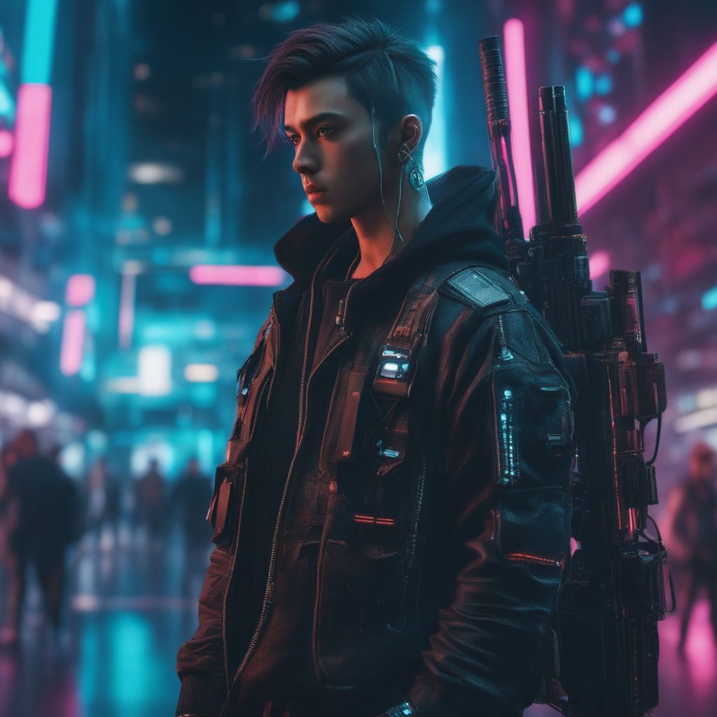 Cyberpunk Boy Wallpapers - Top Free Cyberpunk Boy Backgrounds ...